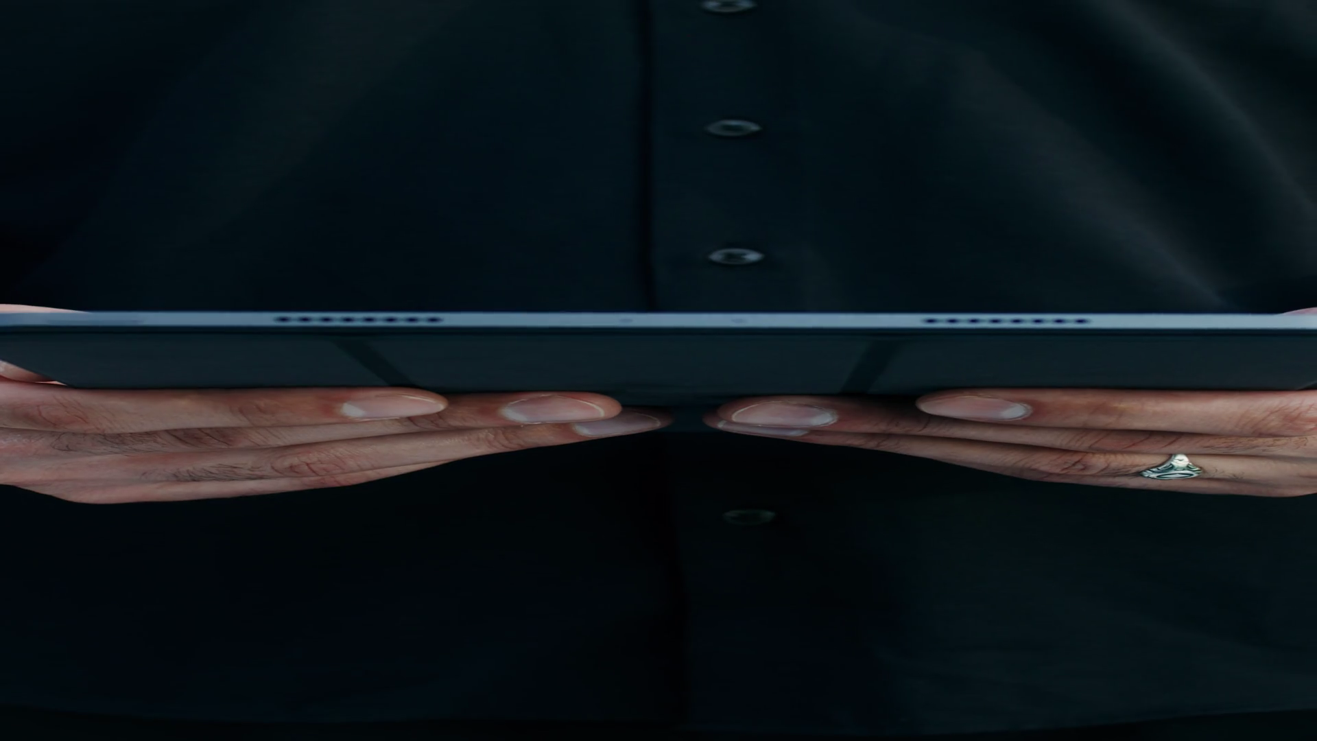 A Digital Tablet In Hands Of Priest Stands Stock Footage SBV-348380838 ...