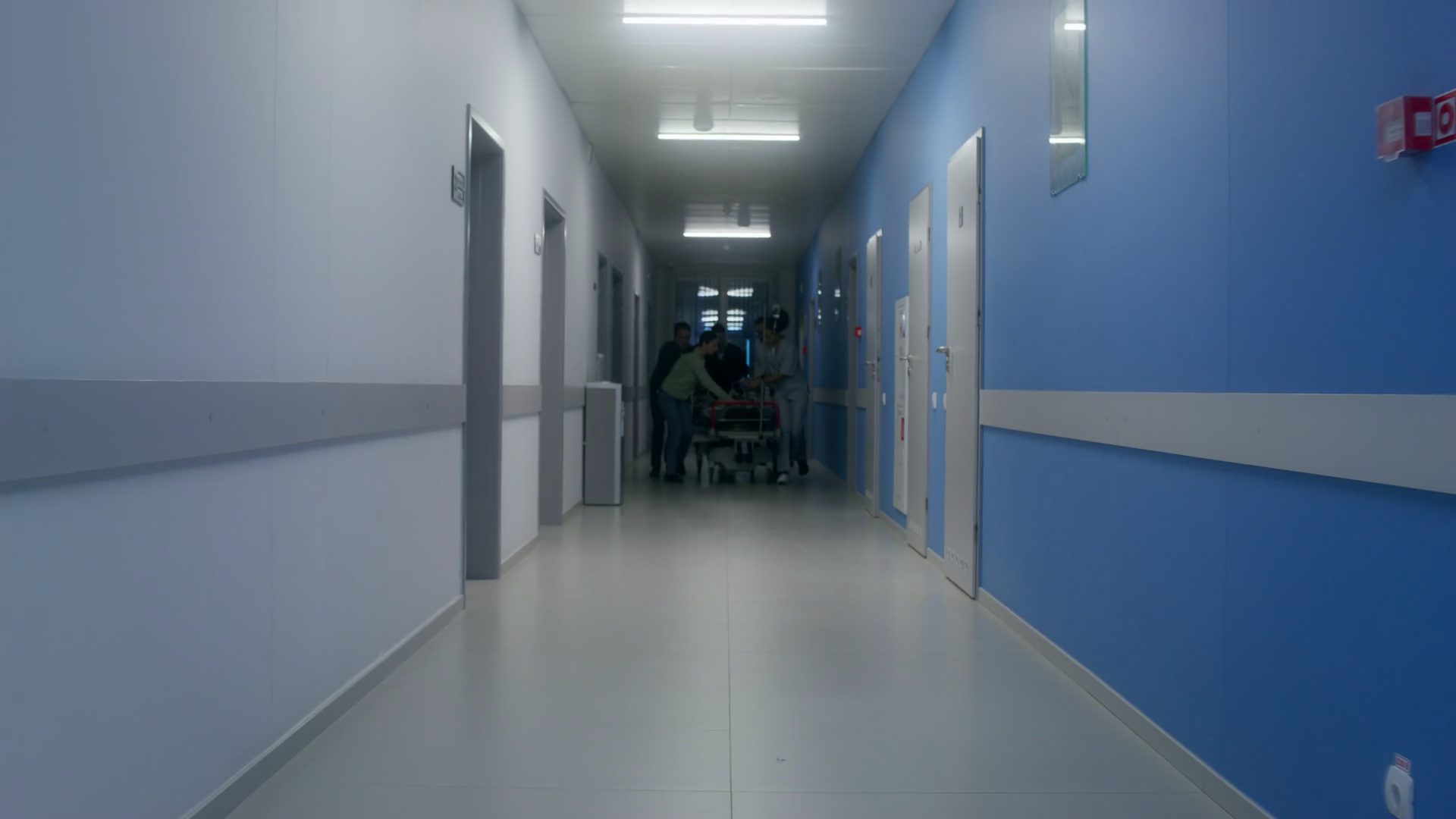 Medical Staff Relatives Of Victim Are Stock Footage SBV-348879436 ...