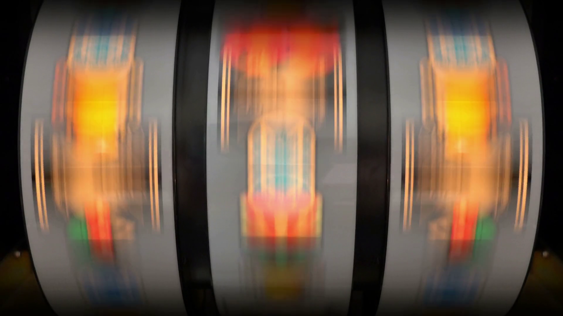 4k Slot Machine Wheels Spinning Non-stop 4313 Stock Footage SBV ...