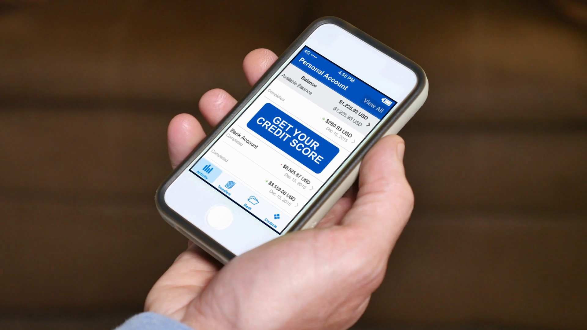 A Man Checks Fico Credit Score On Smartphone Stock Footage SBV ...