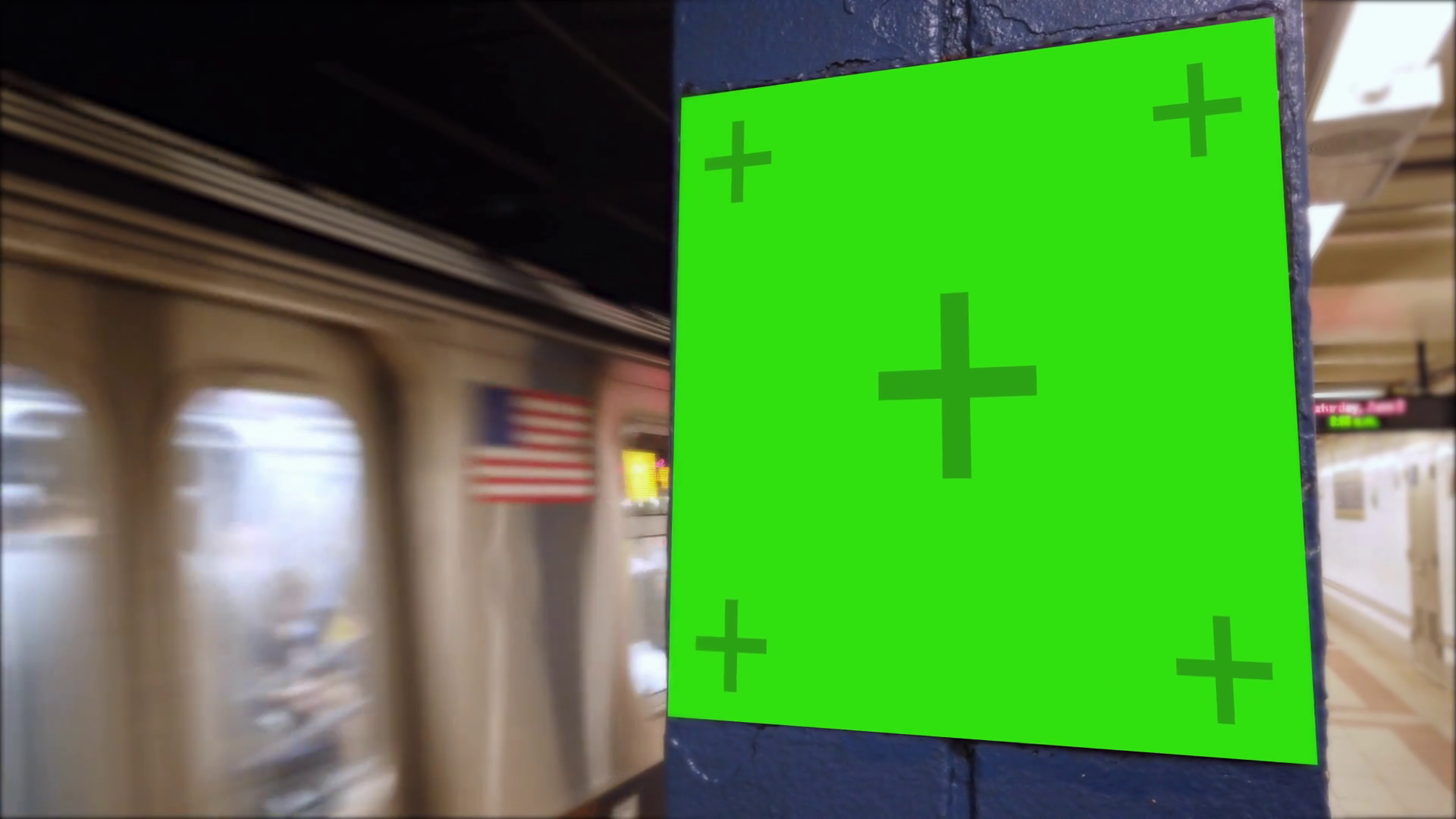 A Dollying Green Screen Establishing Shot Of Stock Footage SBV ...