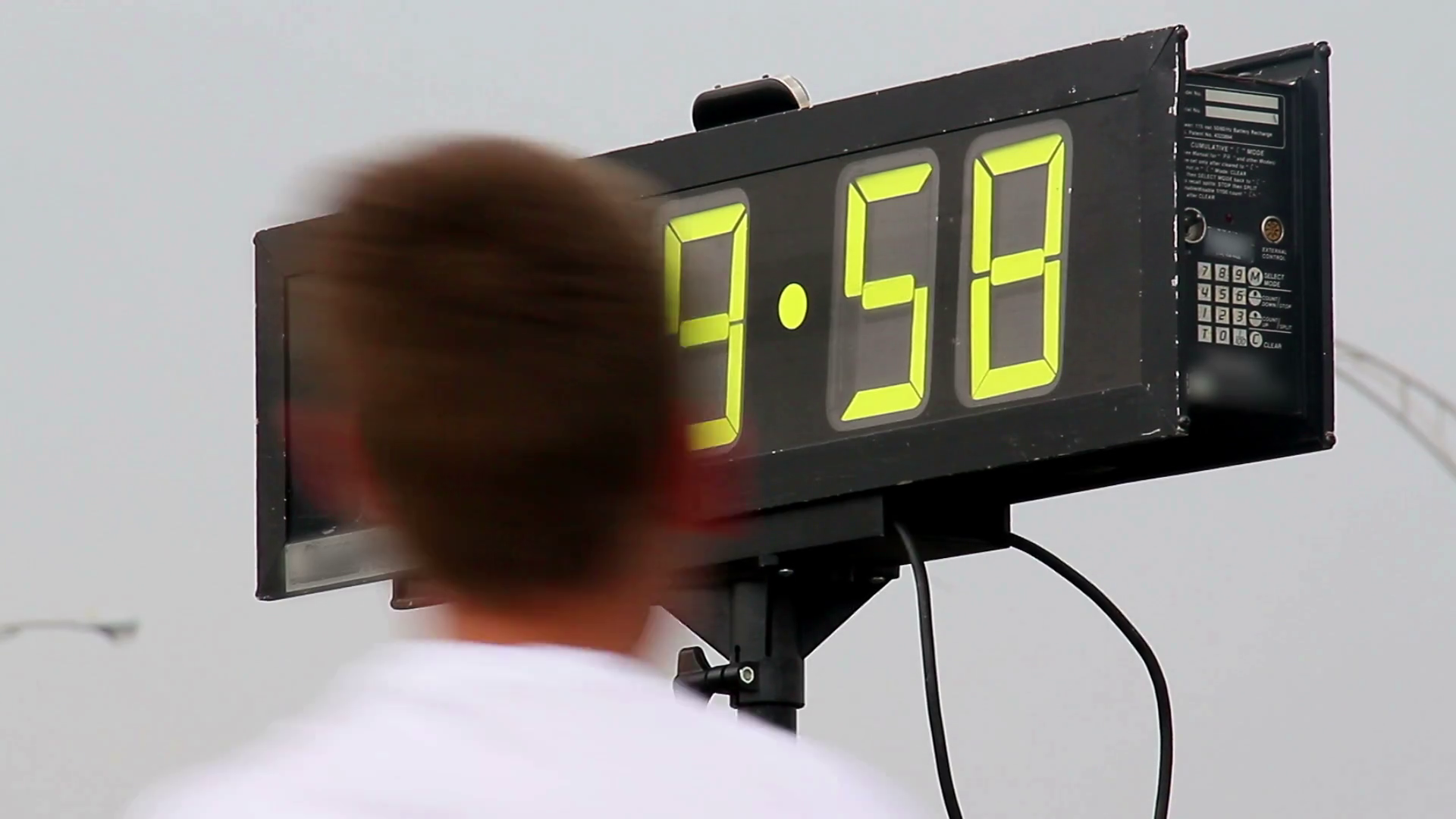 Runner's Clock Detail Background Stock Footage SBV-300227790 - Storyblocks