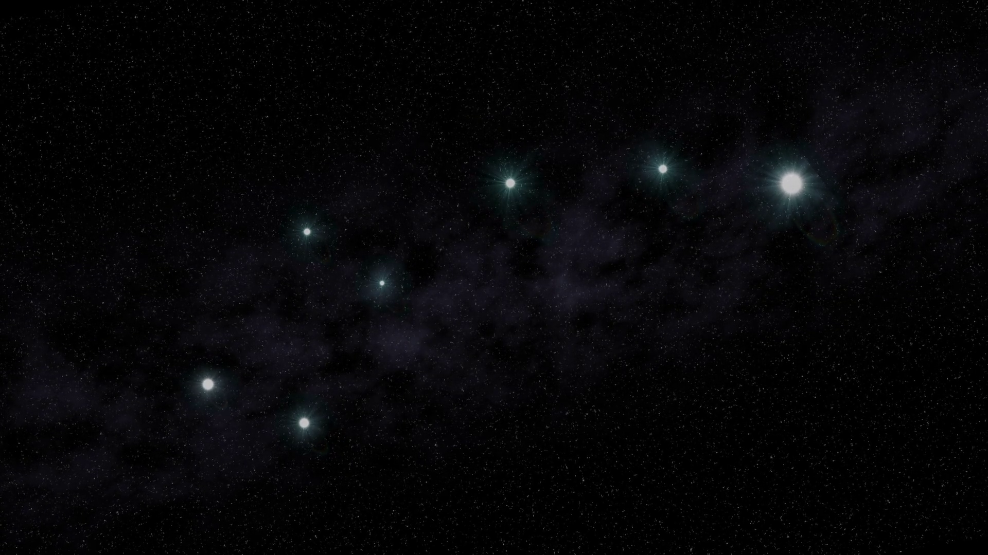 The Little Dipper in the Night Sky Motion Background - Storyblocks