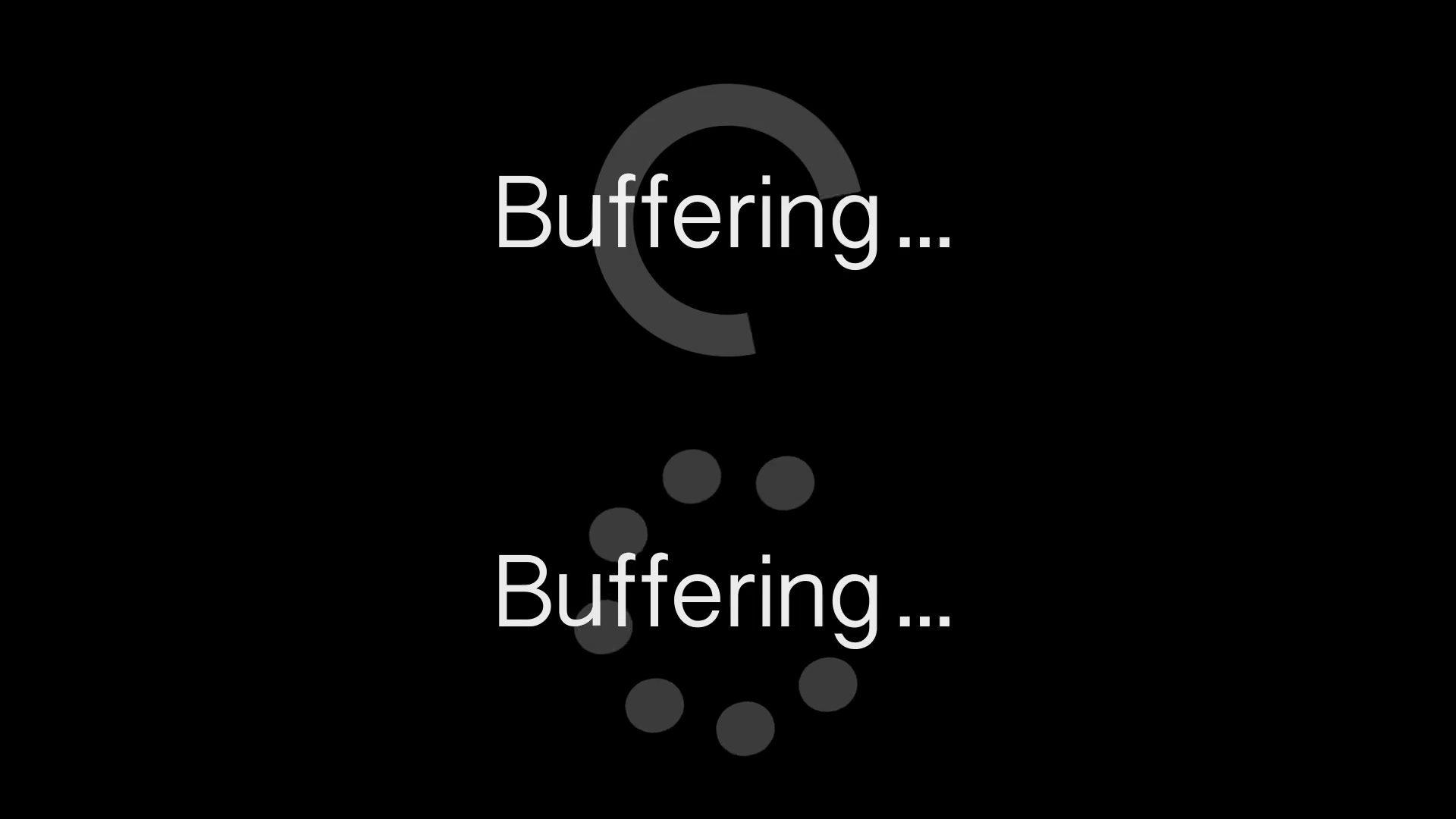 Two Internet Buffering Animations Loopable Stock Footage SBV-308313260 ...