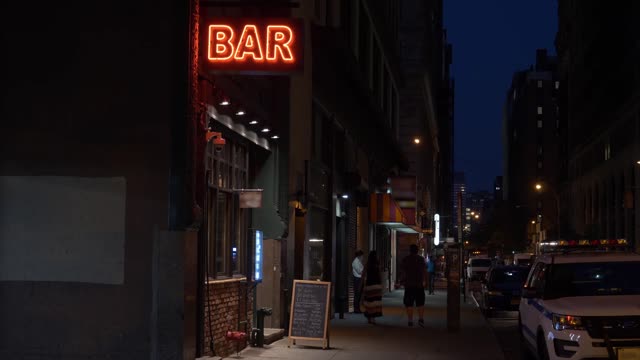 Illuminated Bar Stock Footage: Royalty-Free Video Clips - Storyblocks
