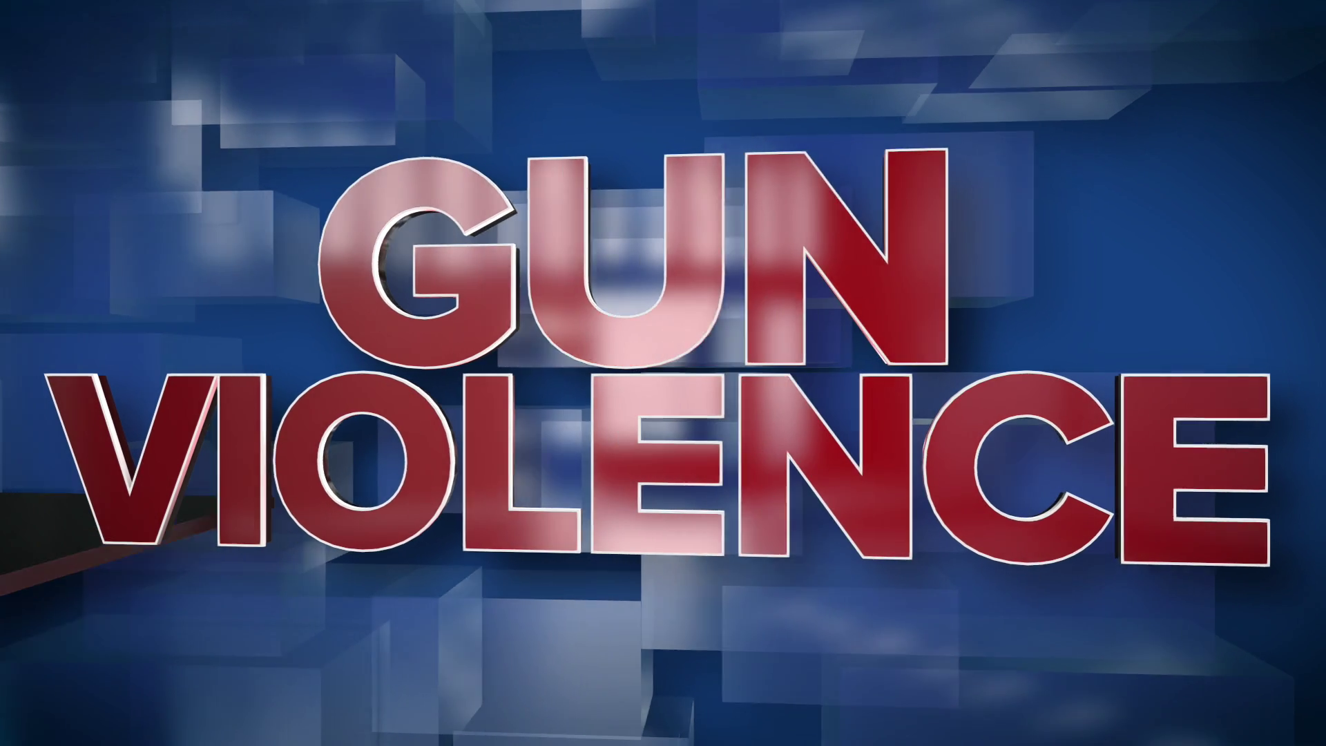 A Red Blue Dynamic 3d Gun Violence Stock Footage SBV-346621702 ...