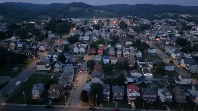 Suburbs At Night Stock Footage: Royalty-Free Video Clips - Storyblocks