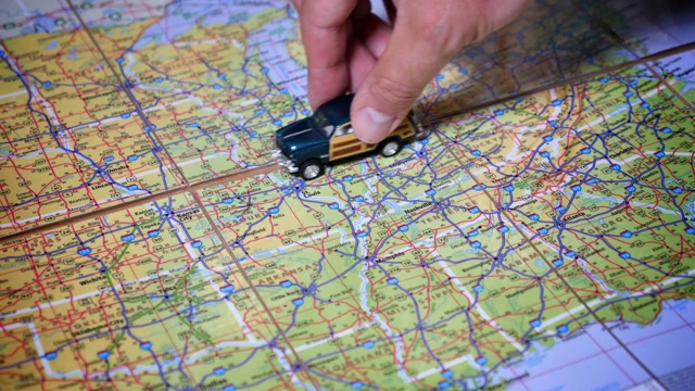 Road Map Stock Footage: Royalty-Free Video Clips - Storyblocks