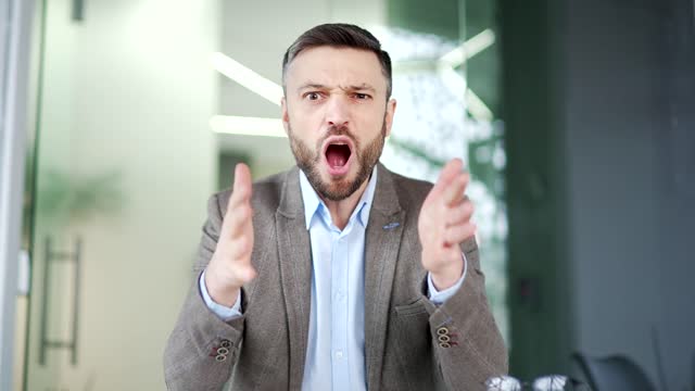 Rage Speaking Stock Footage: Royalty-Free Video Clips - Storyblocks