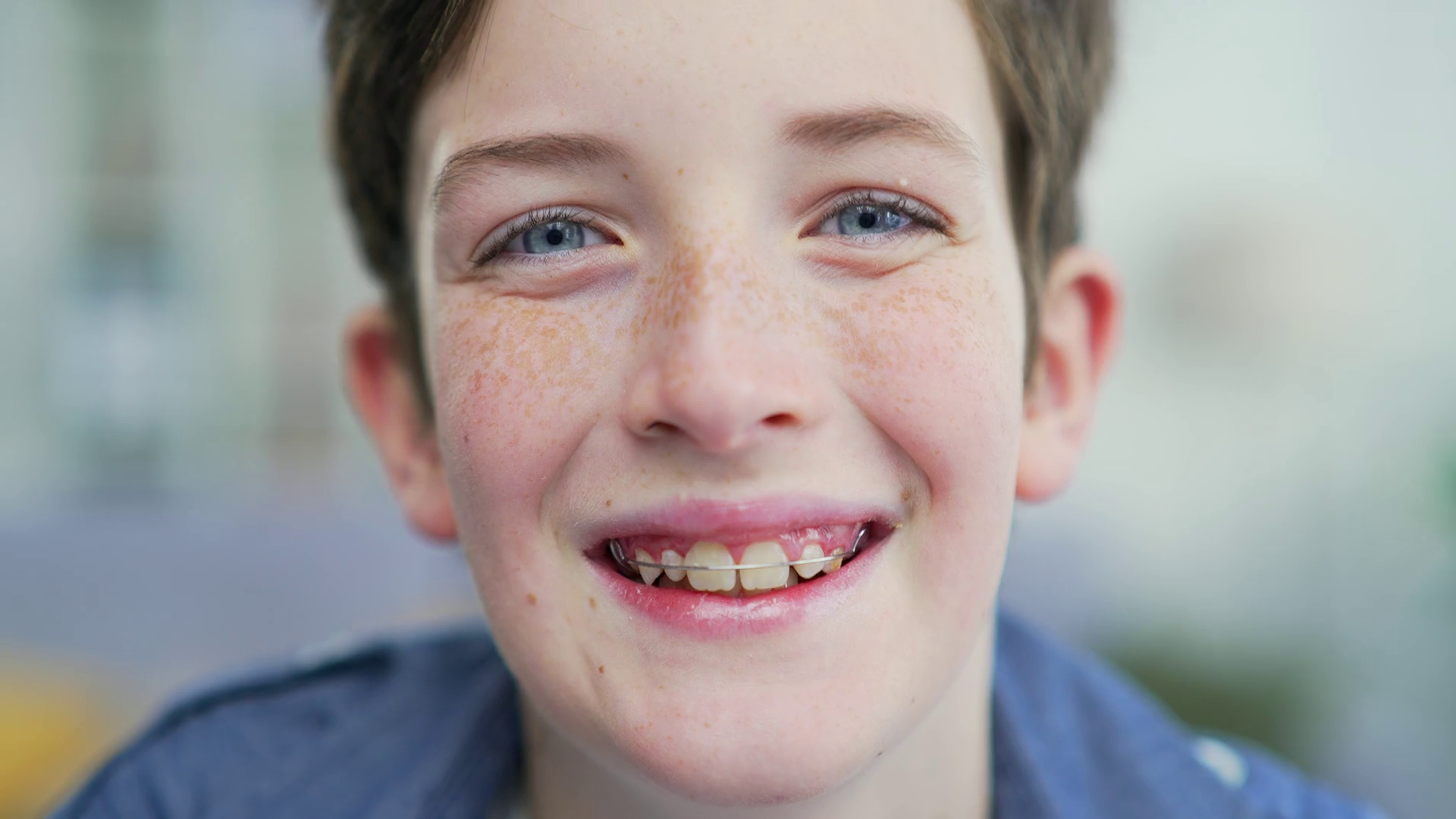 Portrait Funny Teenage Schoolboy With Stock Footage SBV-352044719 ...