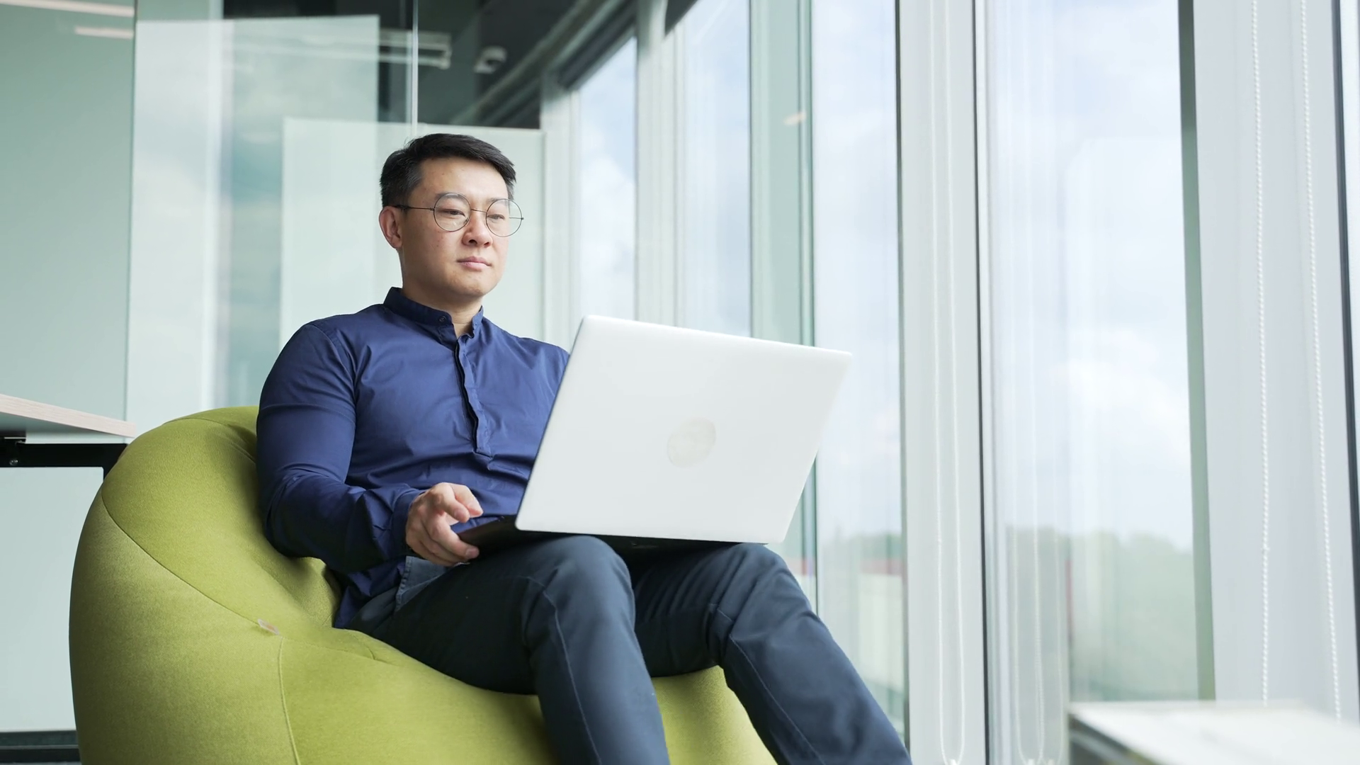 Busy Middle Aged Specialist Programmer With Stock Footage SBV-351669652 ...