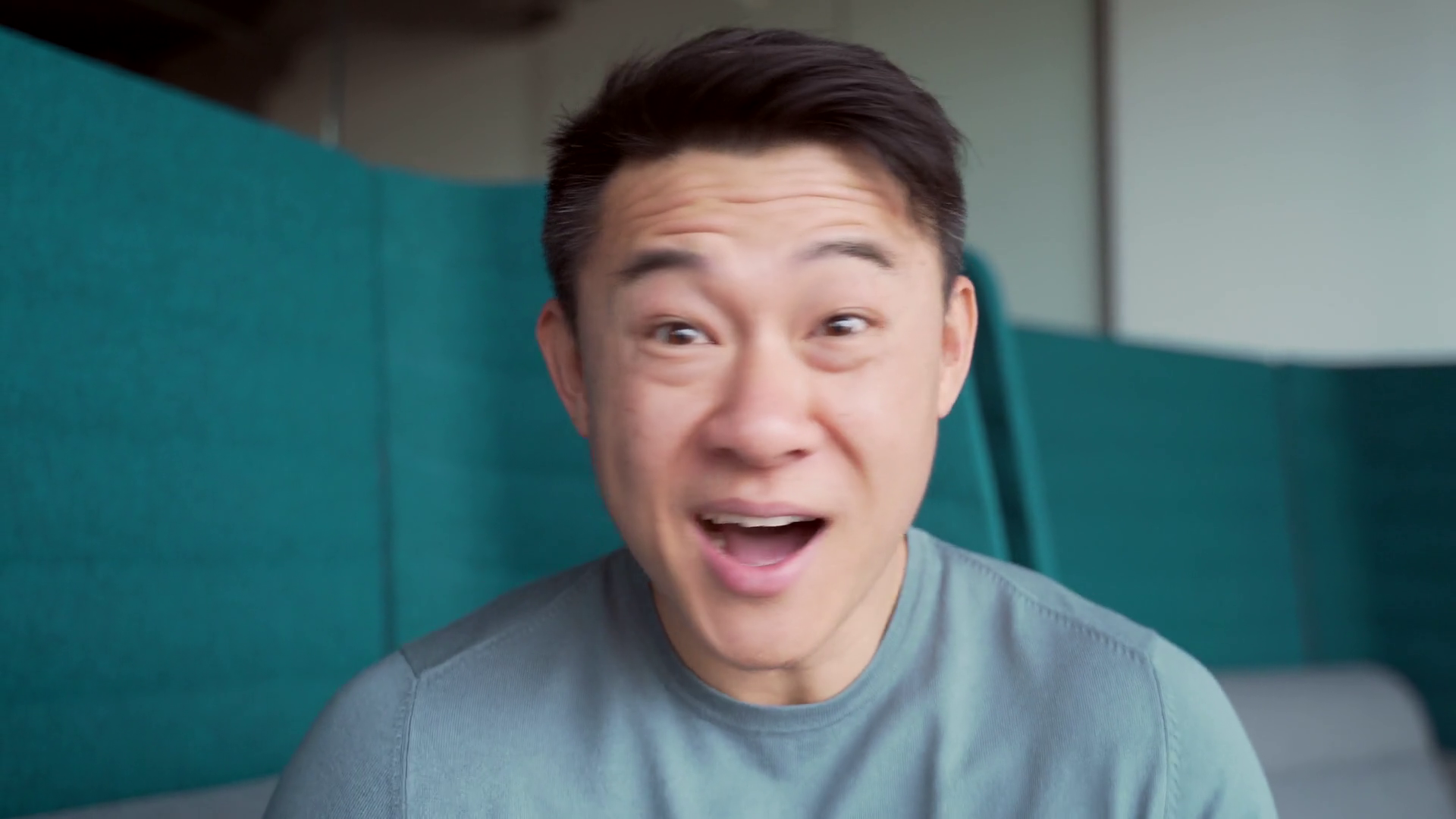 Surprised Asian Man Shoots Glasses Shocked Stock Footage SBV-352039897 ...