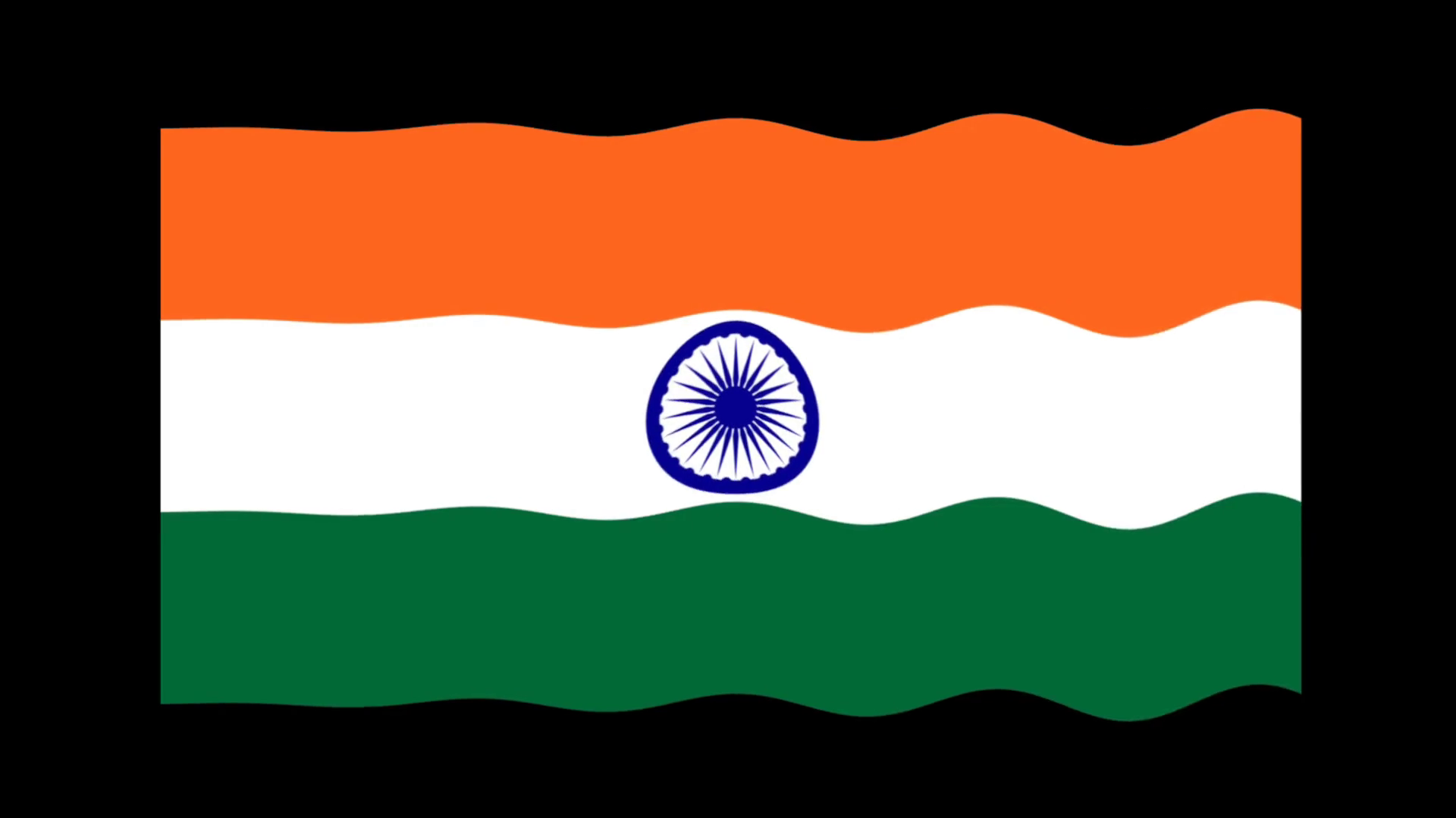 India Flag Animation Alpha Channel Stock Motion Graphics SBV-352138759 ...