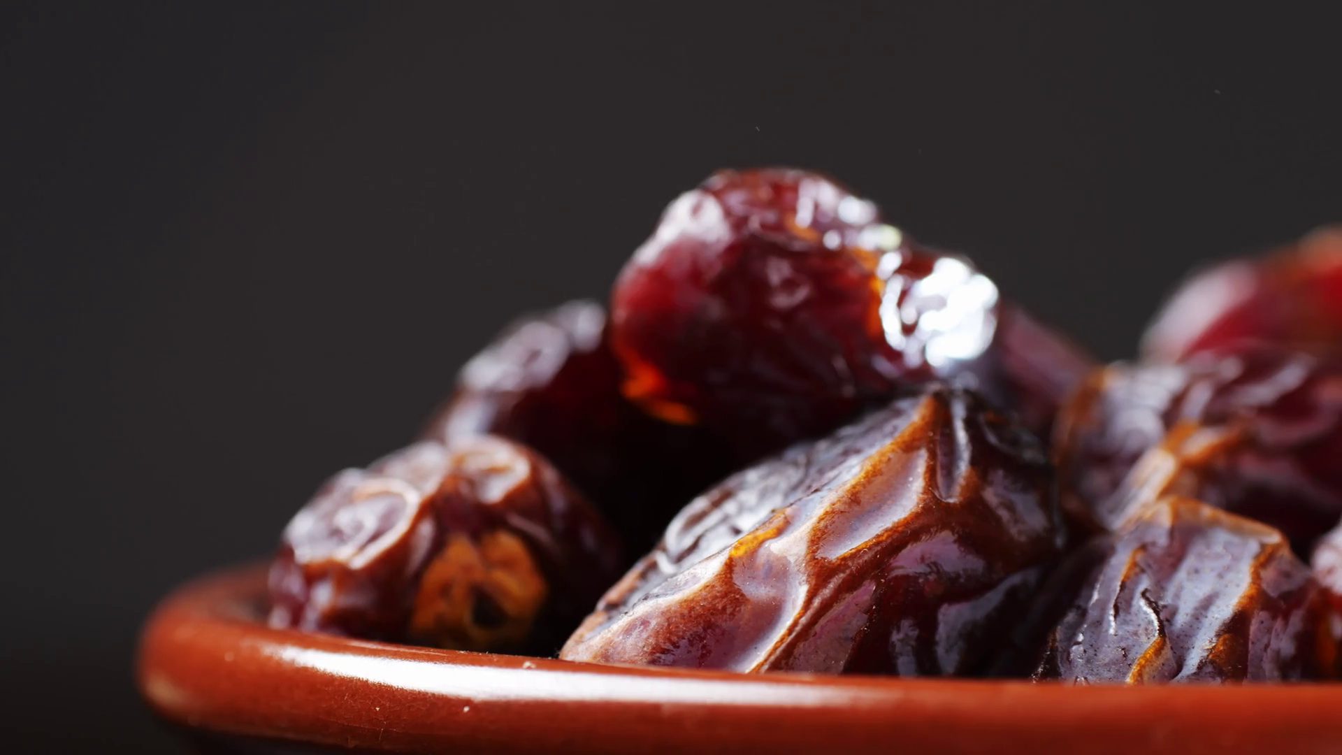 Fresh Dates Fruits Close Up On Kitchen Close Stock Footage SBV ...
