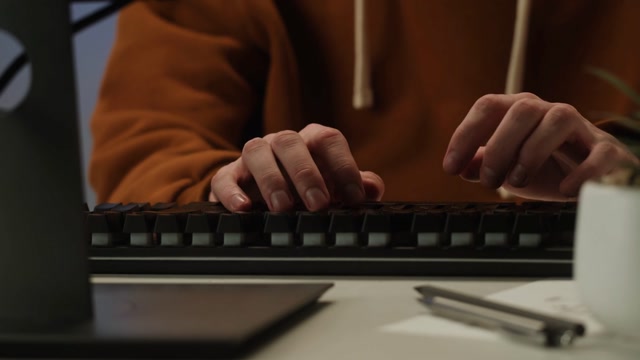 Hacker Keyboard Stock Footage: Royalty-Free Video Clips - Storyblocks
