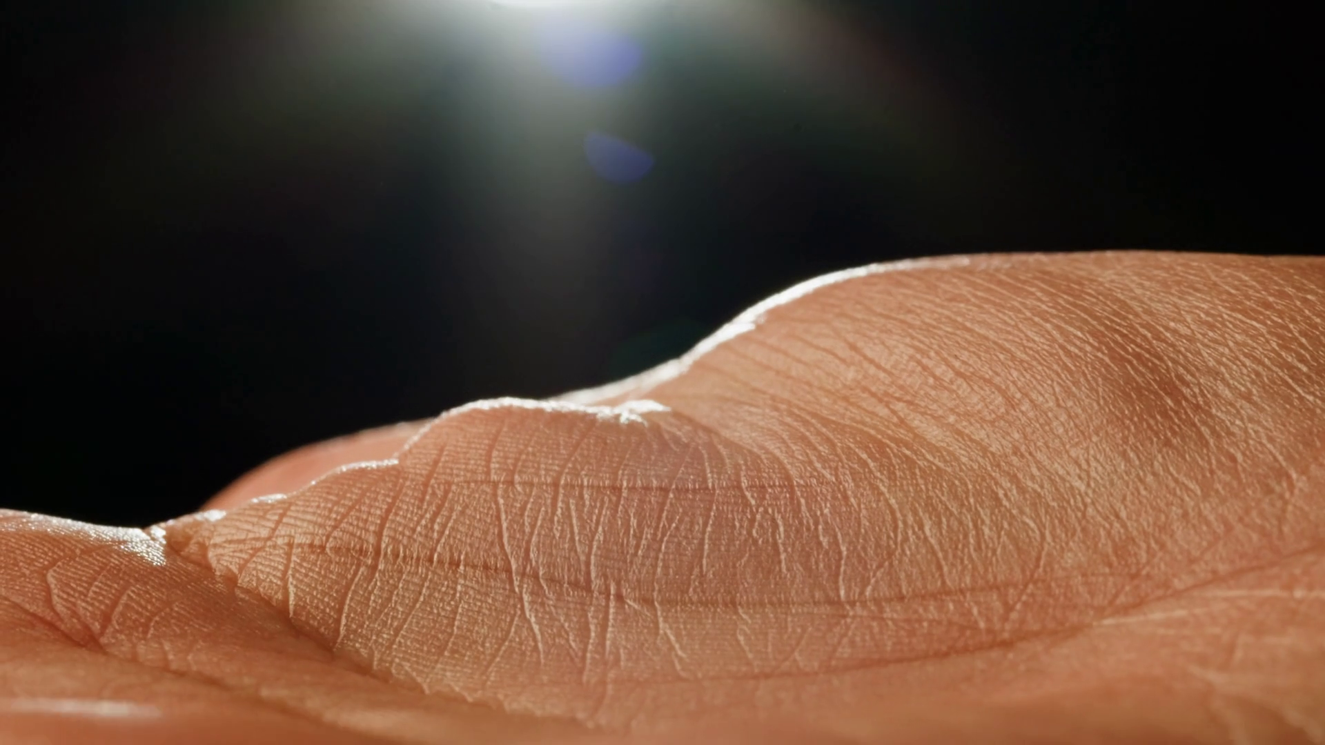 Close-up Of Man Hand Skin Texture Macro Stock Footage SBV-348719235 ...