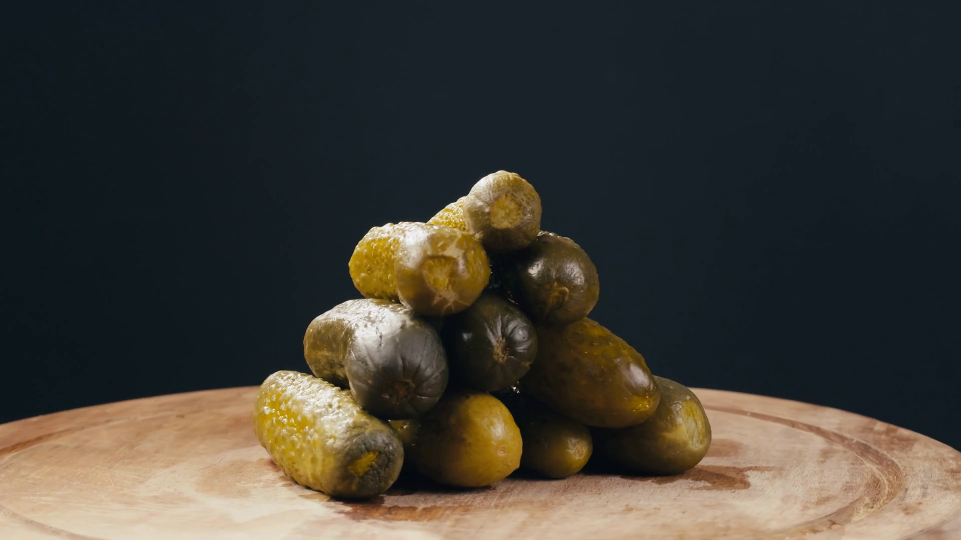 Salted Pickles In Jar Can Cucumbers Stock Footage SBV-348719150 ...