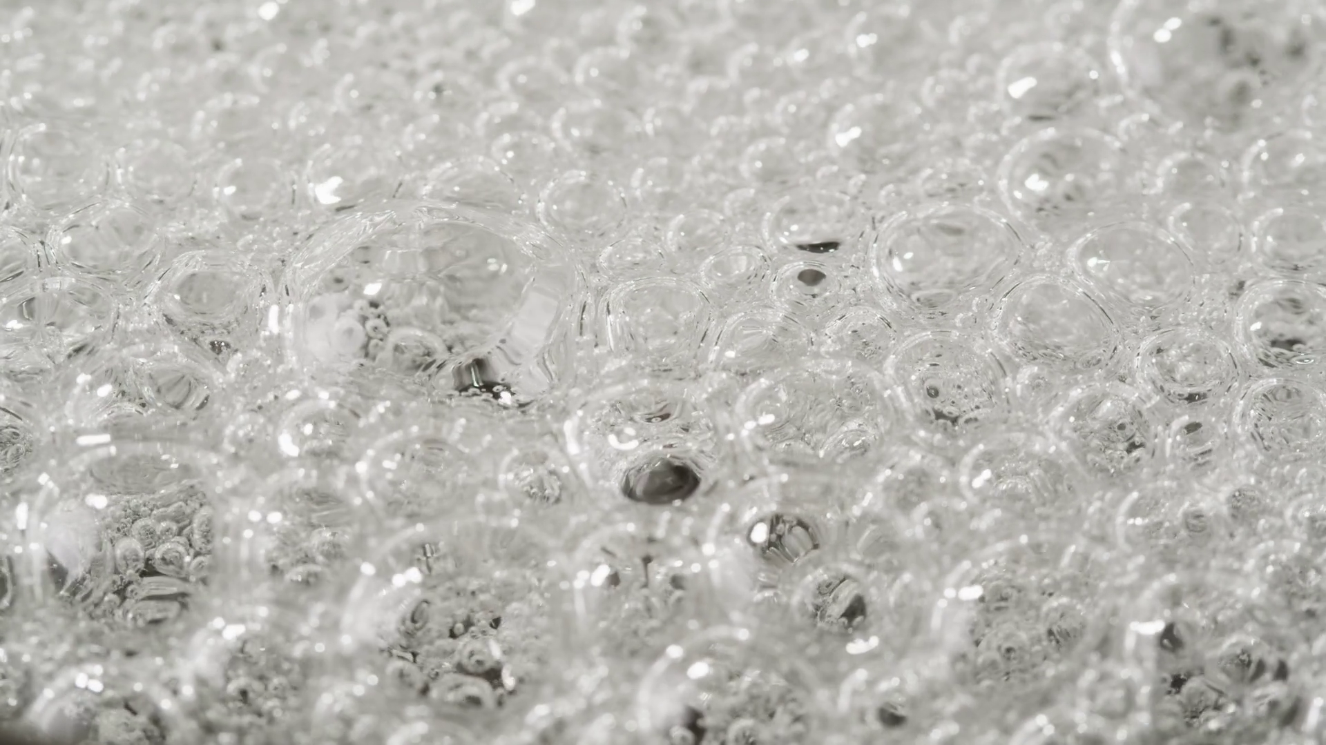 Close Up Of Boiling Sugar With Bubbles Turns Stock Footage SBV ...