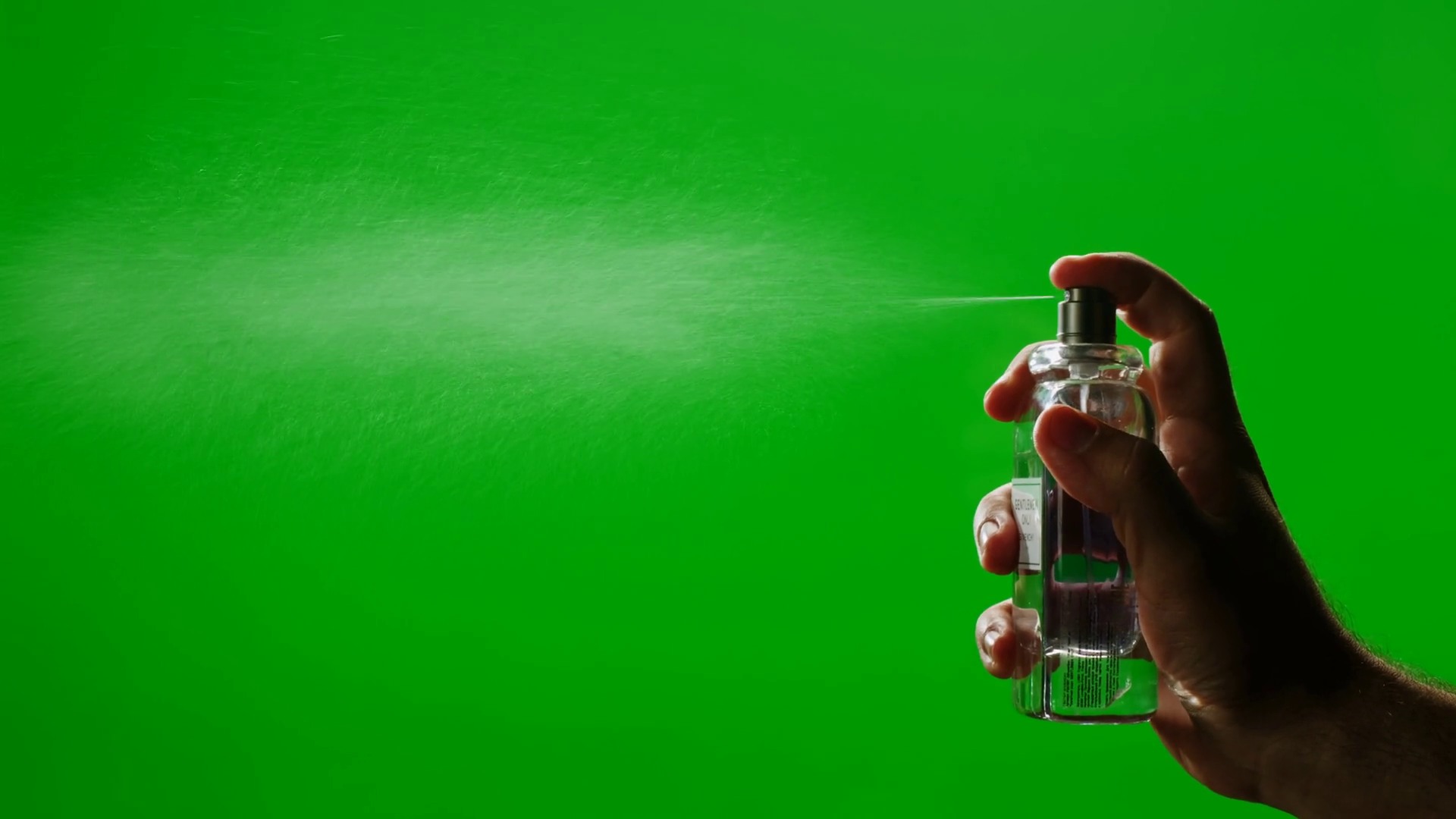 Applying Perfume On Green Screen: Close-up Stock Footage SBV-347740421 ...