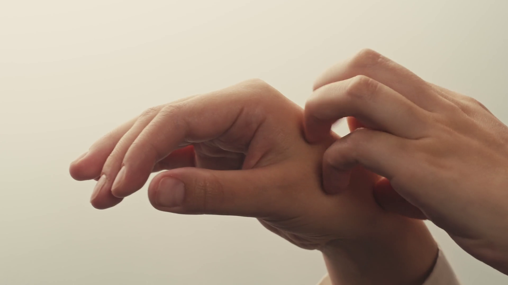 Hand Tremor Parkinson Patient Of Psychiatric Stock Footage SBV ...