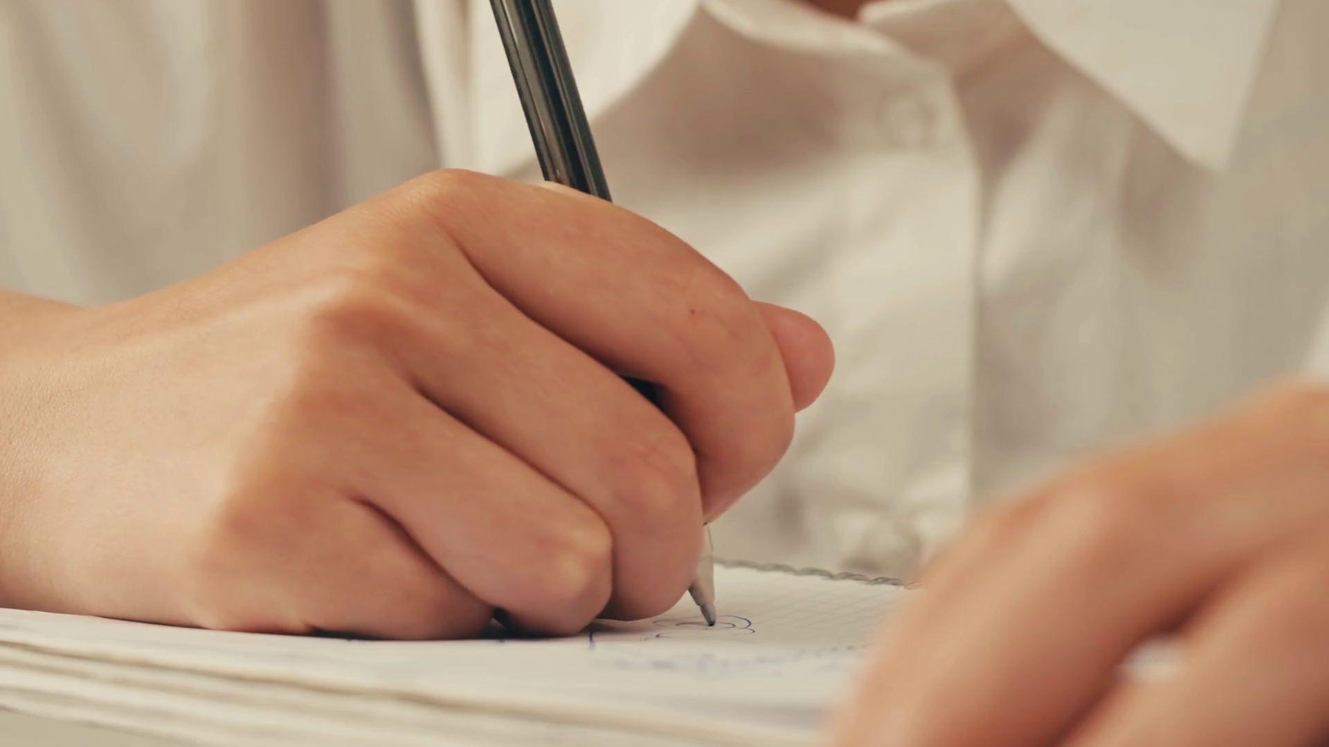 Schizophrenia Patient Doing Psychological Stock Footage SBV-348417303 ...