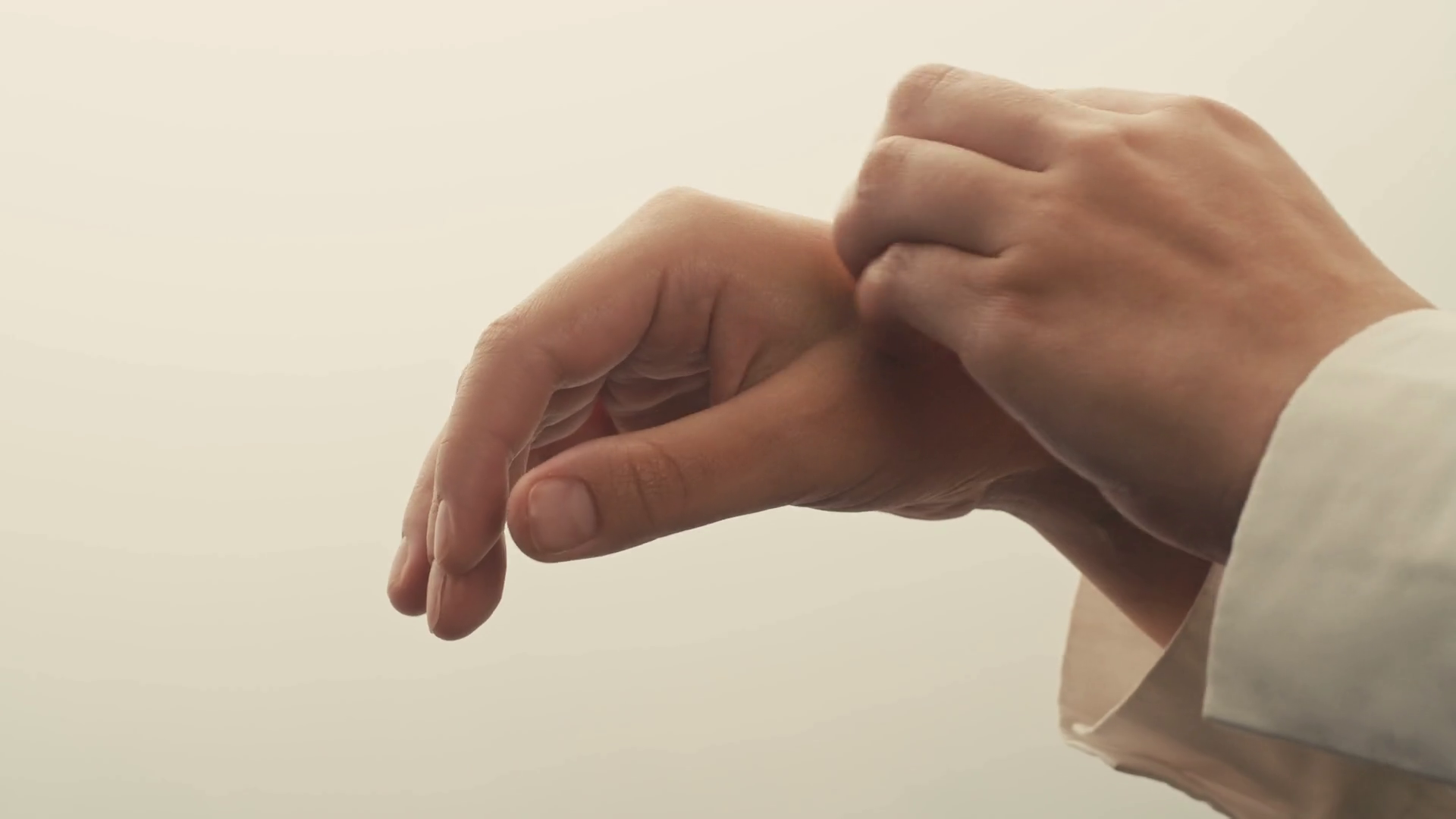 Hand Tremor Parkinson Patient Of Psychiatric Stock Footage SBV ...