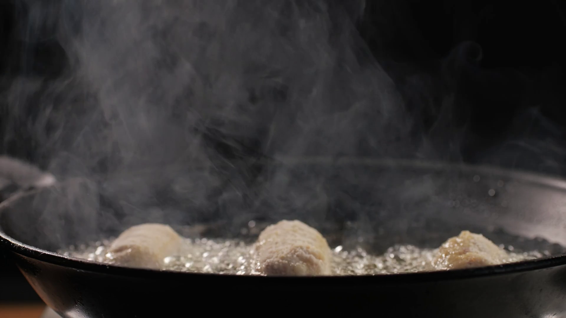Portuguese Spanish Croquettes Boiling On Stock Footage SBV-348763714 ...