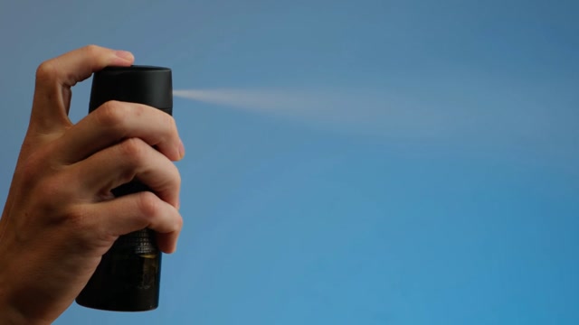 Woman Applying Deodorant Spray Stock Footage: Royalty-Free Video Clips ...