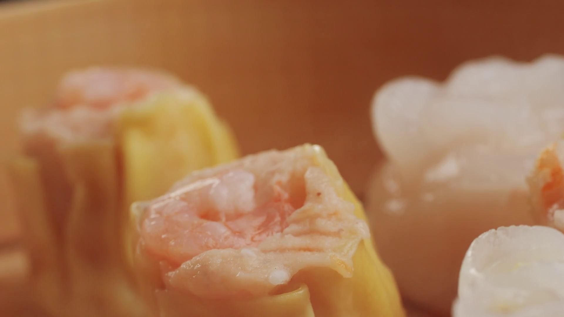 Various Of Dim Sum On Wooden Steamer Stock Footage SBV-348757784 ...
