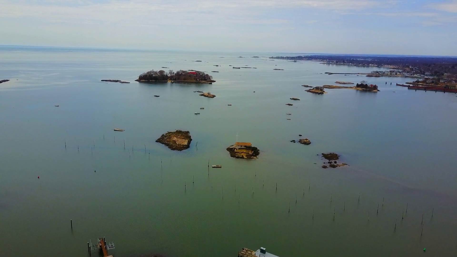 Aerial View Of Rogers Island Stock Video Footage 00:32 SBV-347075332 ...