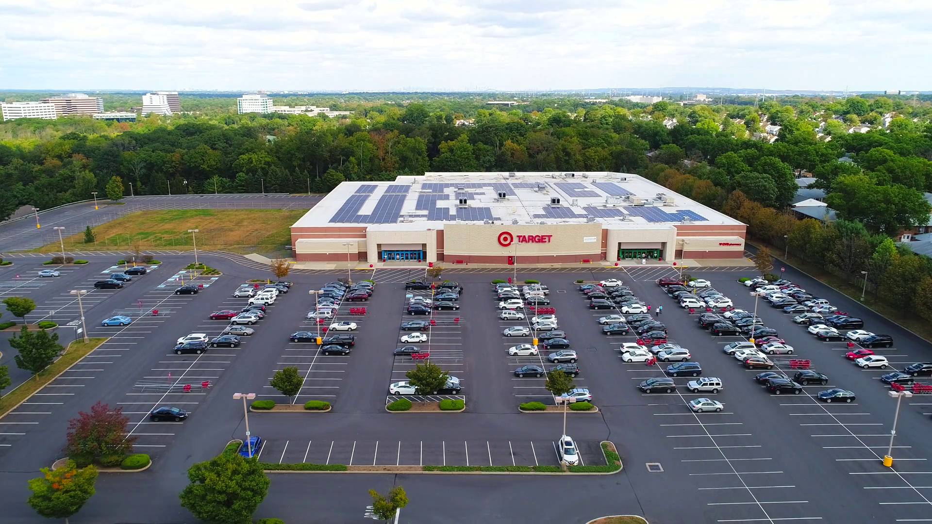 Aerial View Of Target Store Still Video Stock Footage SBV-347097954 ...