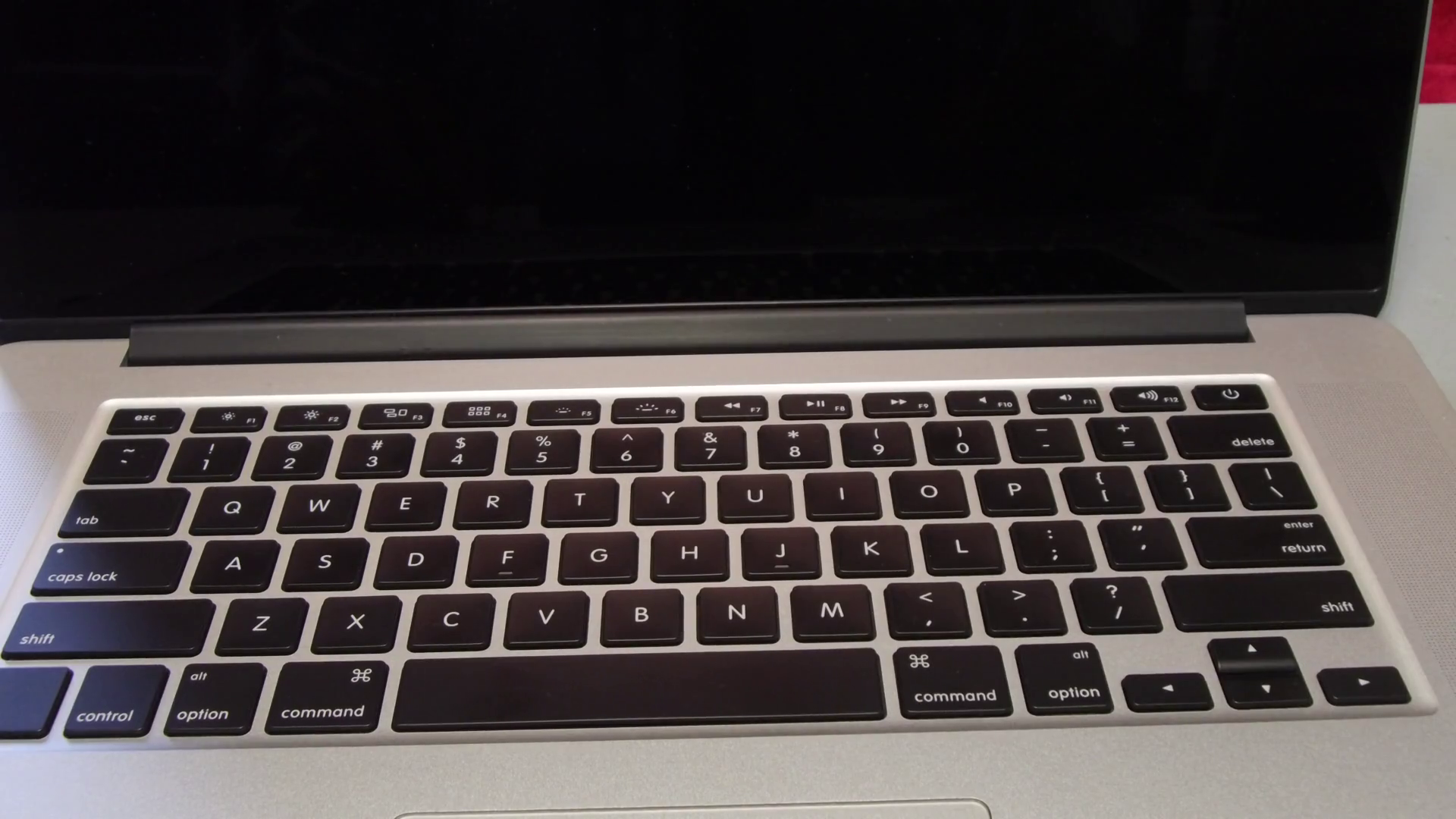 Man Typing The Number 6 Key On Laptop Computer Stock Video Footage 00: ...