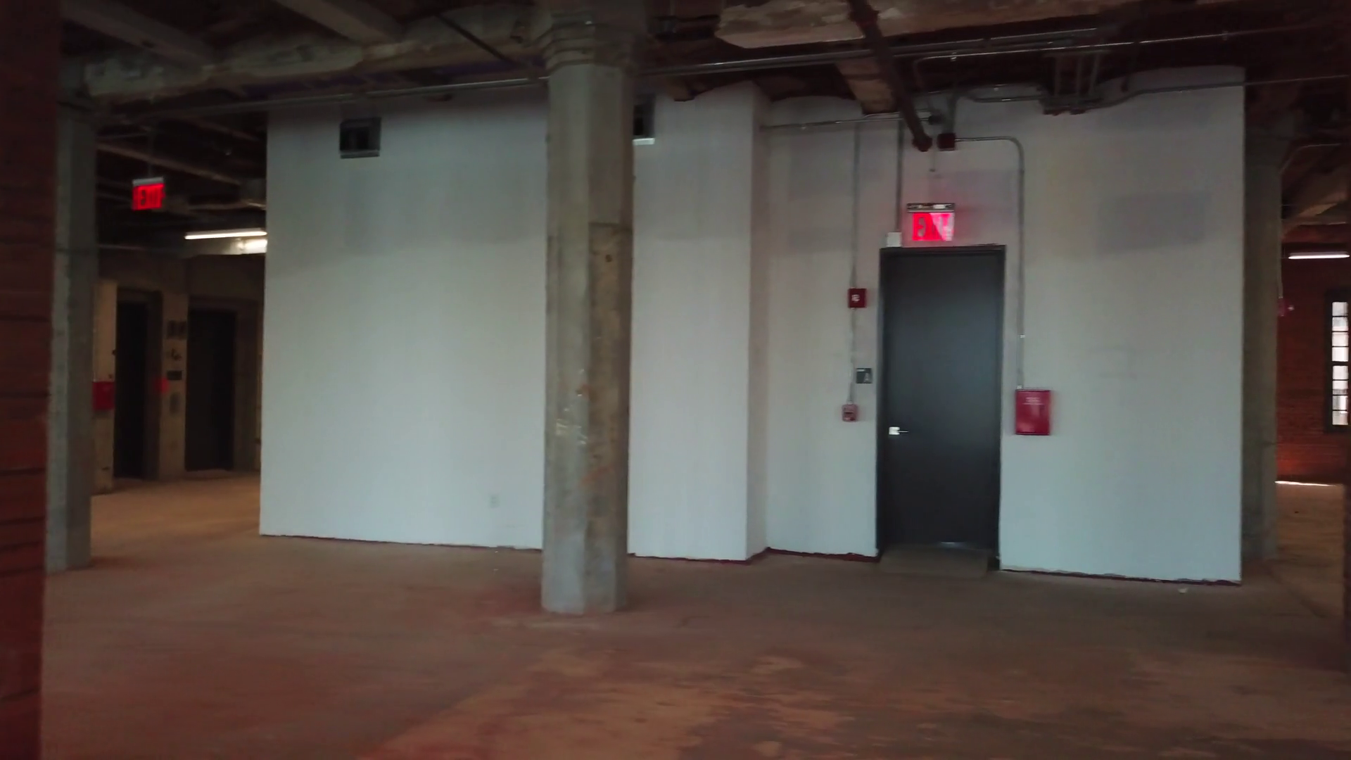 View Of An Unfinished Interior Of A Large Building Part 3 Stock Video ...