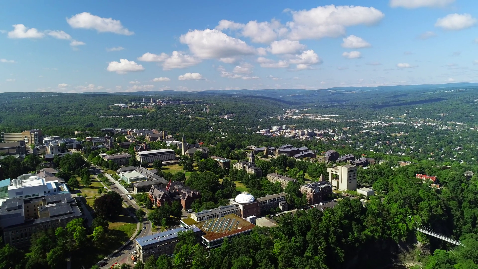 Aerial View Of Cornell Stock Footage SBV-347159768 - Storyblocks