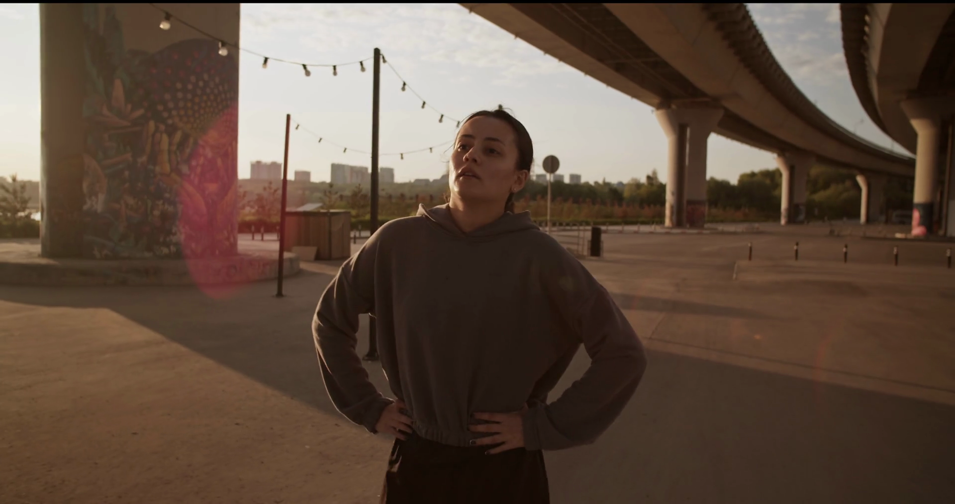 Sweaty Sportswoman Walking Resting Workout Stock Footage SBV-347706220 ...