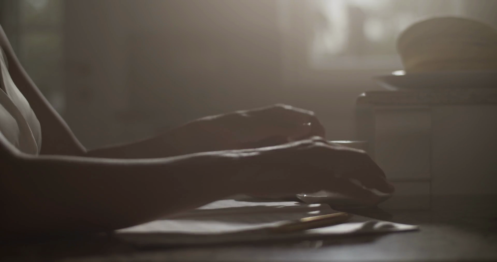 Female Composer Working In Dark Room Stock Footage SBV-348470306 ...