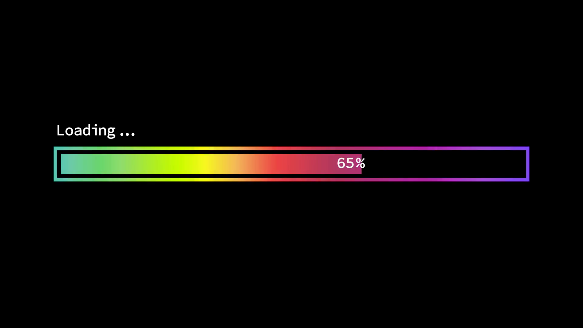 Looped Gradient Loading Bar Animation Stock Footage SBV-352371283 - Storyblocks