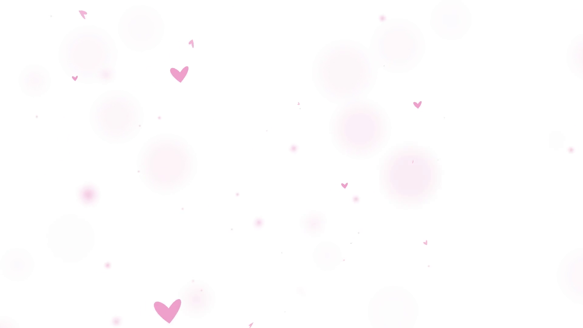 Pink Heart Particles Overlay On Transparent Stock Motion Graphics SBV ...