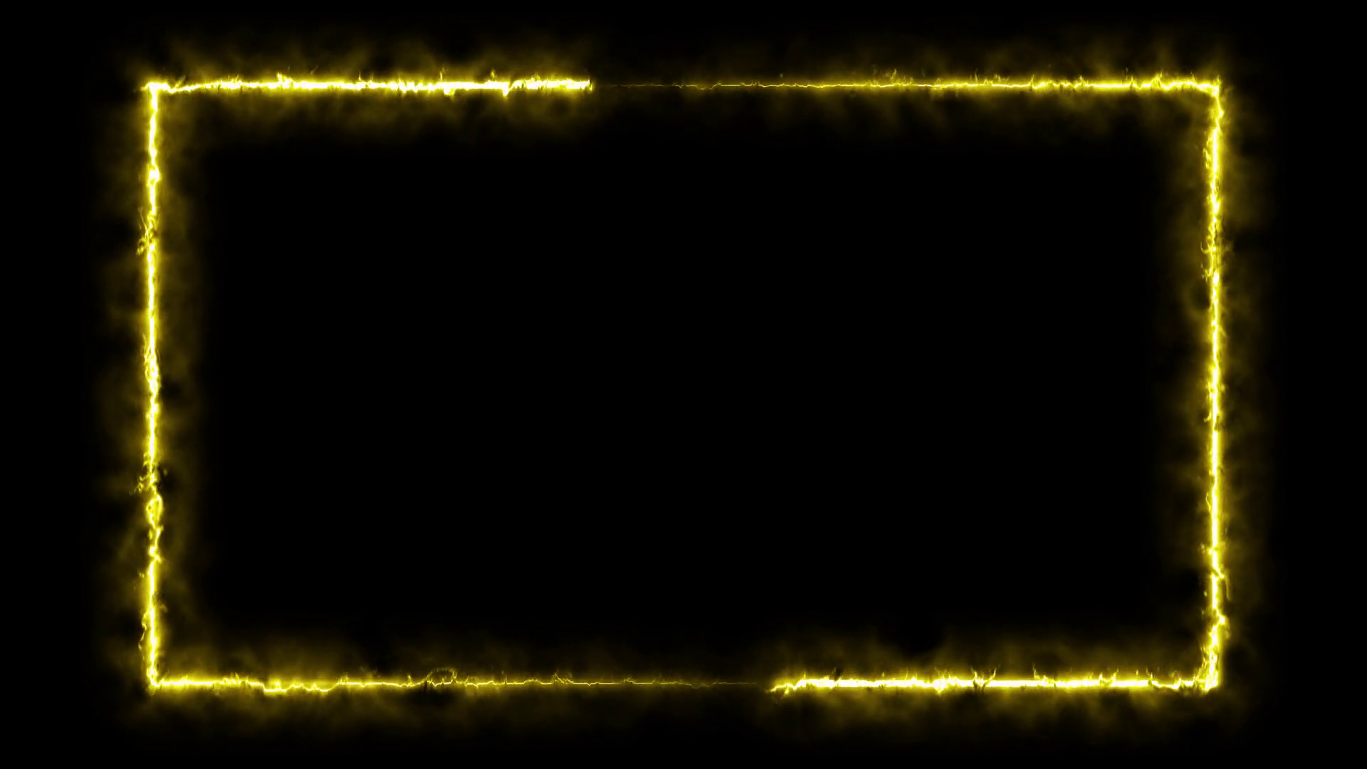 Luxury Gold Glowing Energy Border Overlay Stock Motion Graphics SBV ...