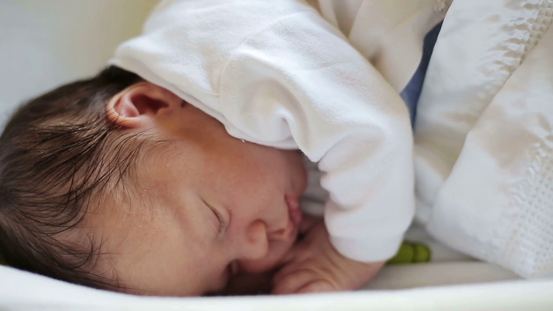 Infant Baby Sleep Calm Stock Footage SBV-309922477 - Storyblocks