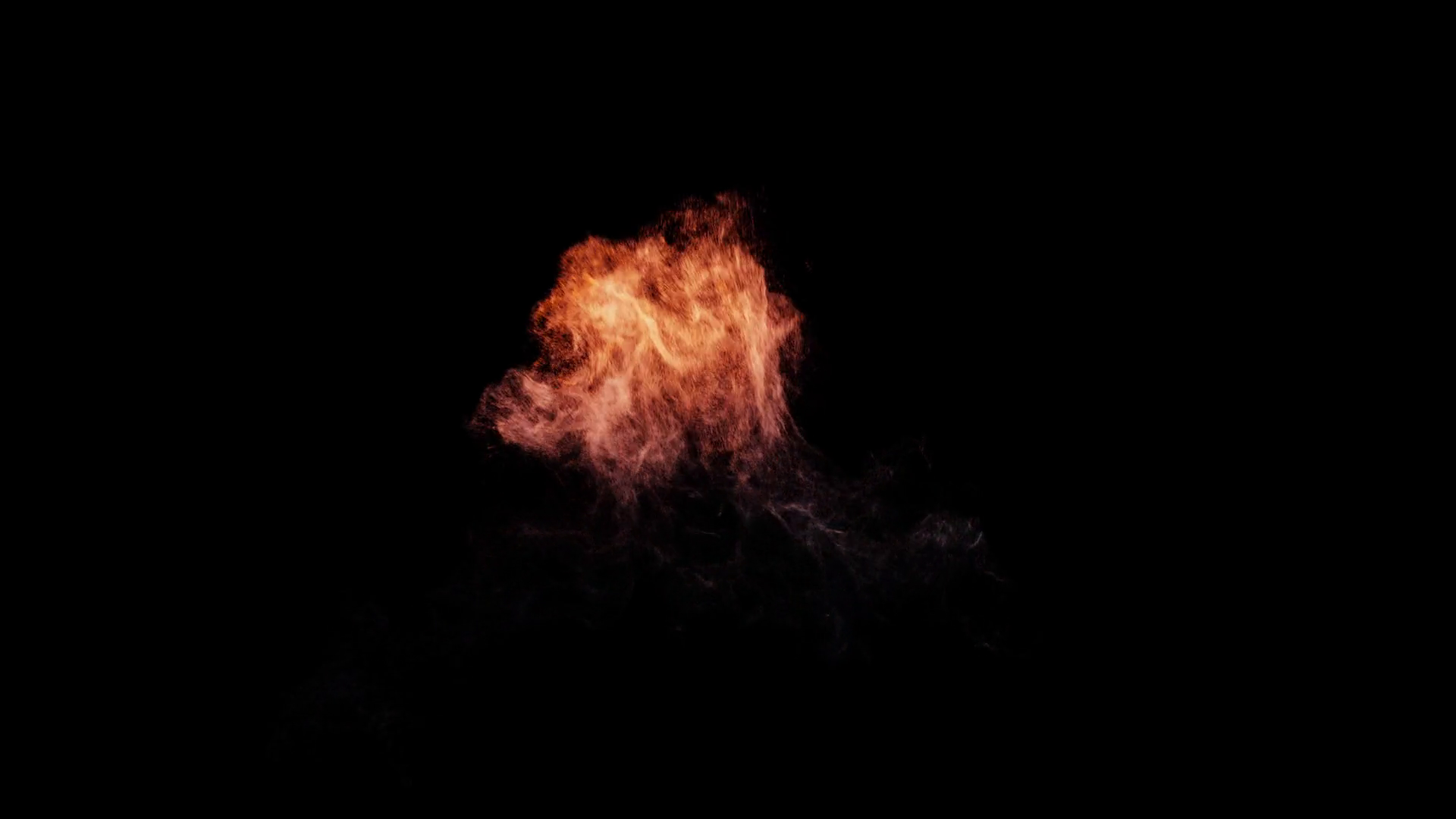 Fire Effect Blast Explosion Towards To Stock Footage SBV-351653061 ...