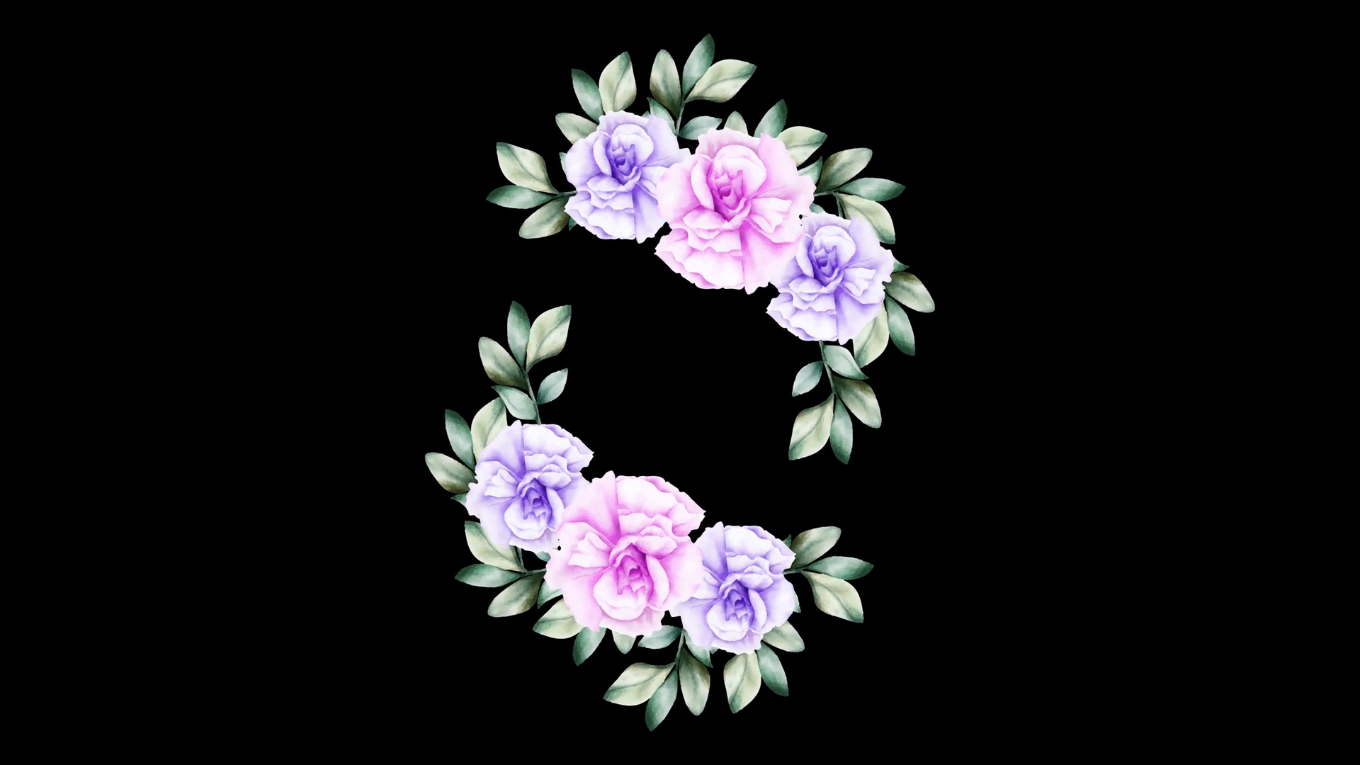 Wedding Decoration Flower Titles Copy Space Stock Footage SBV-352123647 ...