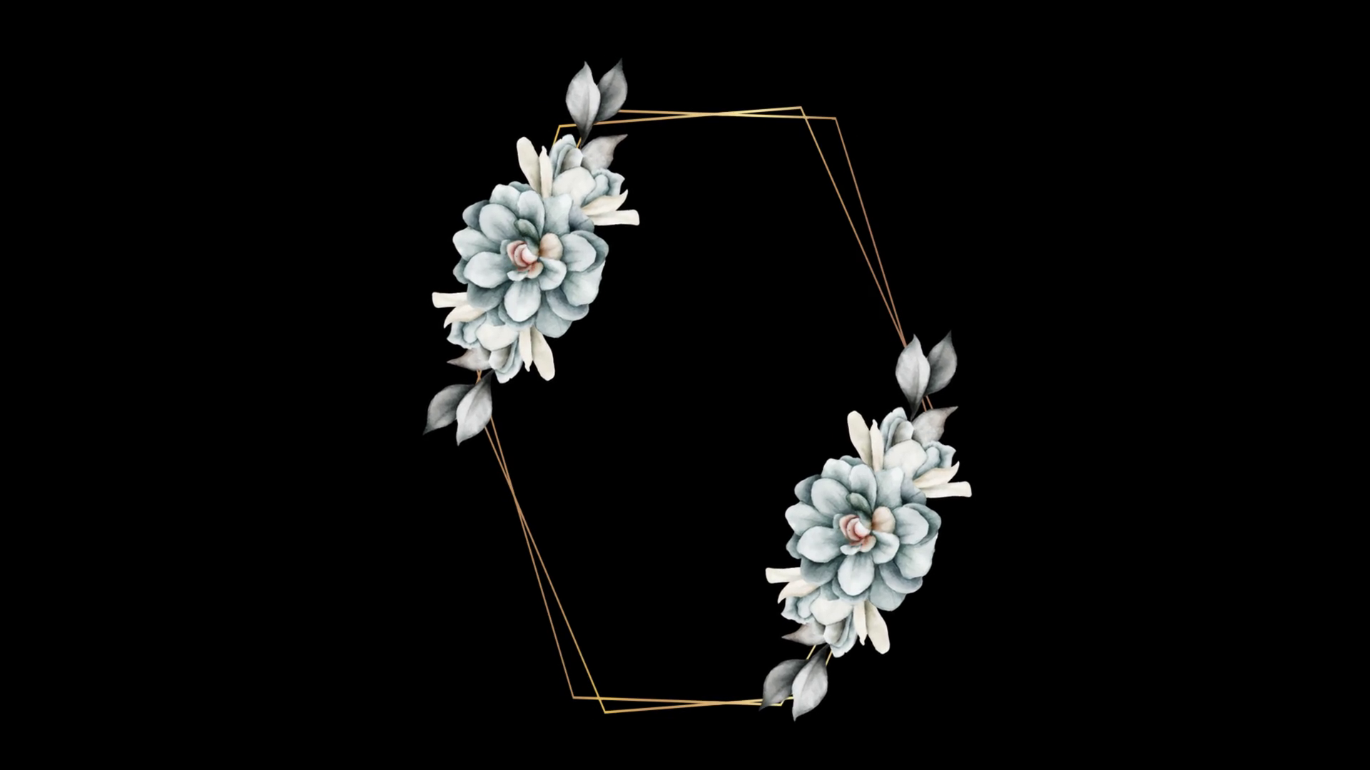 Wedding Decoration Flower Titles Copy Space Stock Footage SBV-349208168 ...