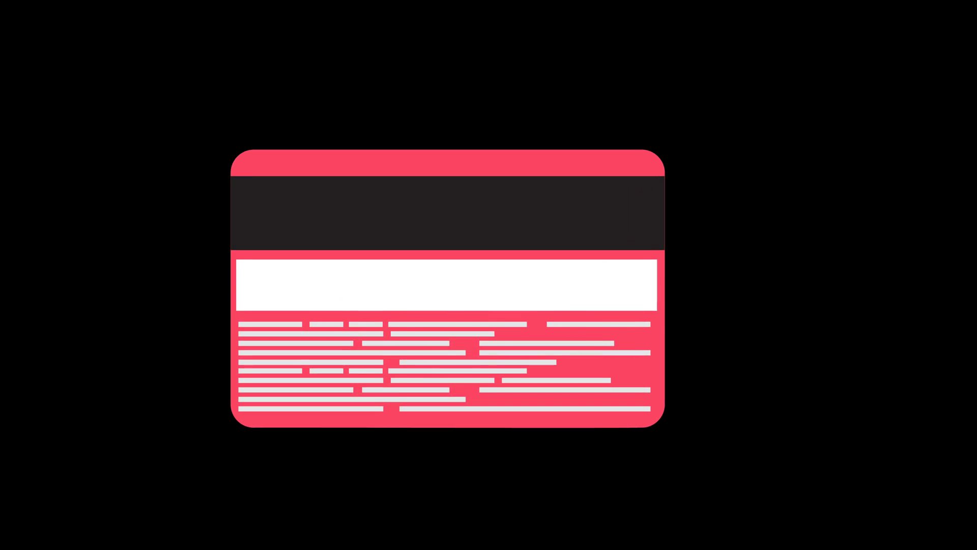 A Bank Credit Card Animation With Alpha Stock Motion Graphics SBV-348853470 - Storyblocks