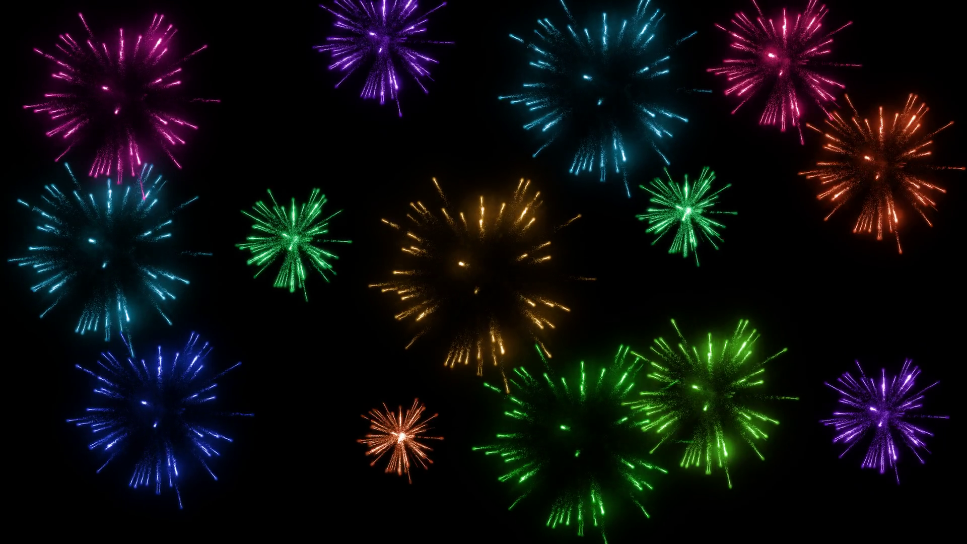 Holiday Firework Explode New Year Stock Footage SBV-352157830 - Storyblocks