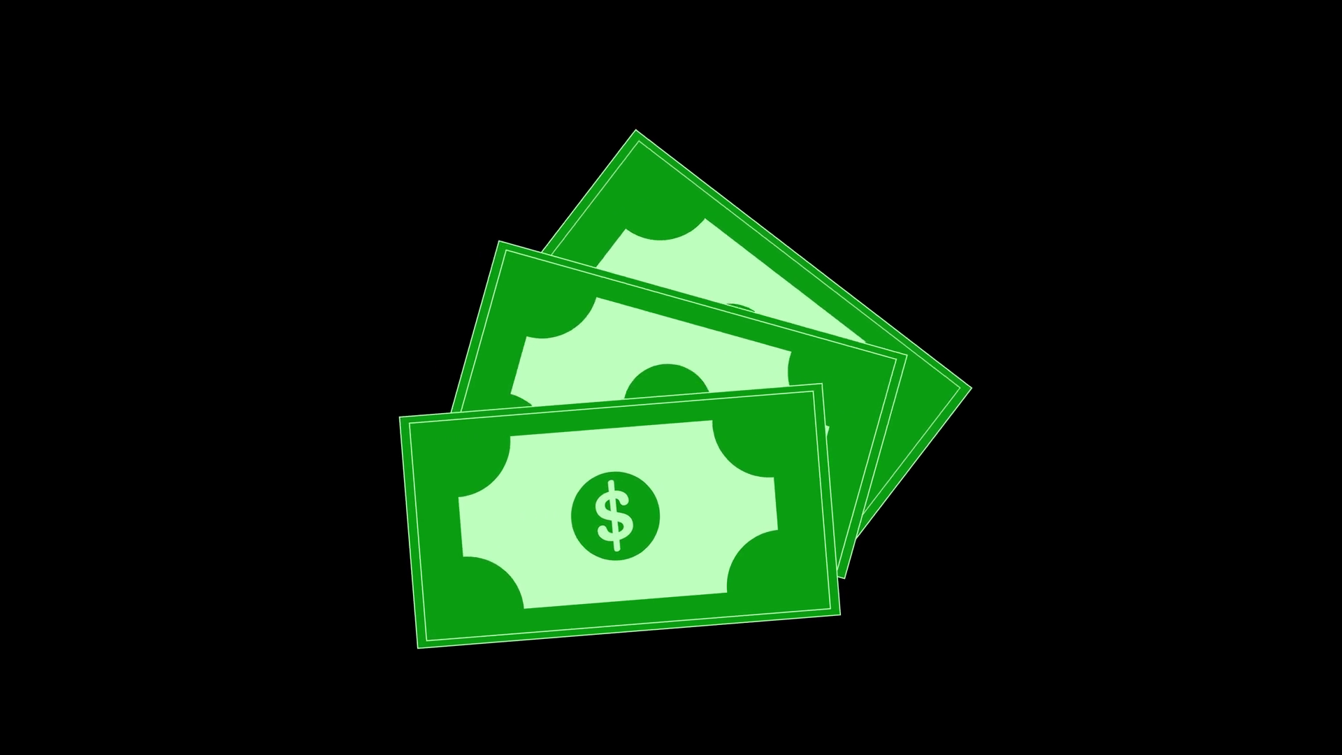 Money Banknote Dollars Financial Concept Stock Footage SBV-352253159 ...