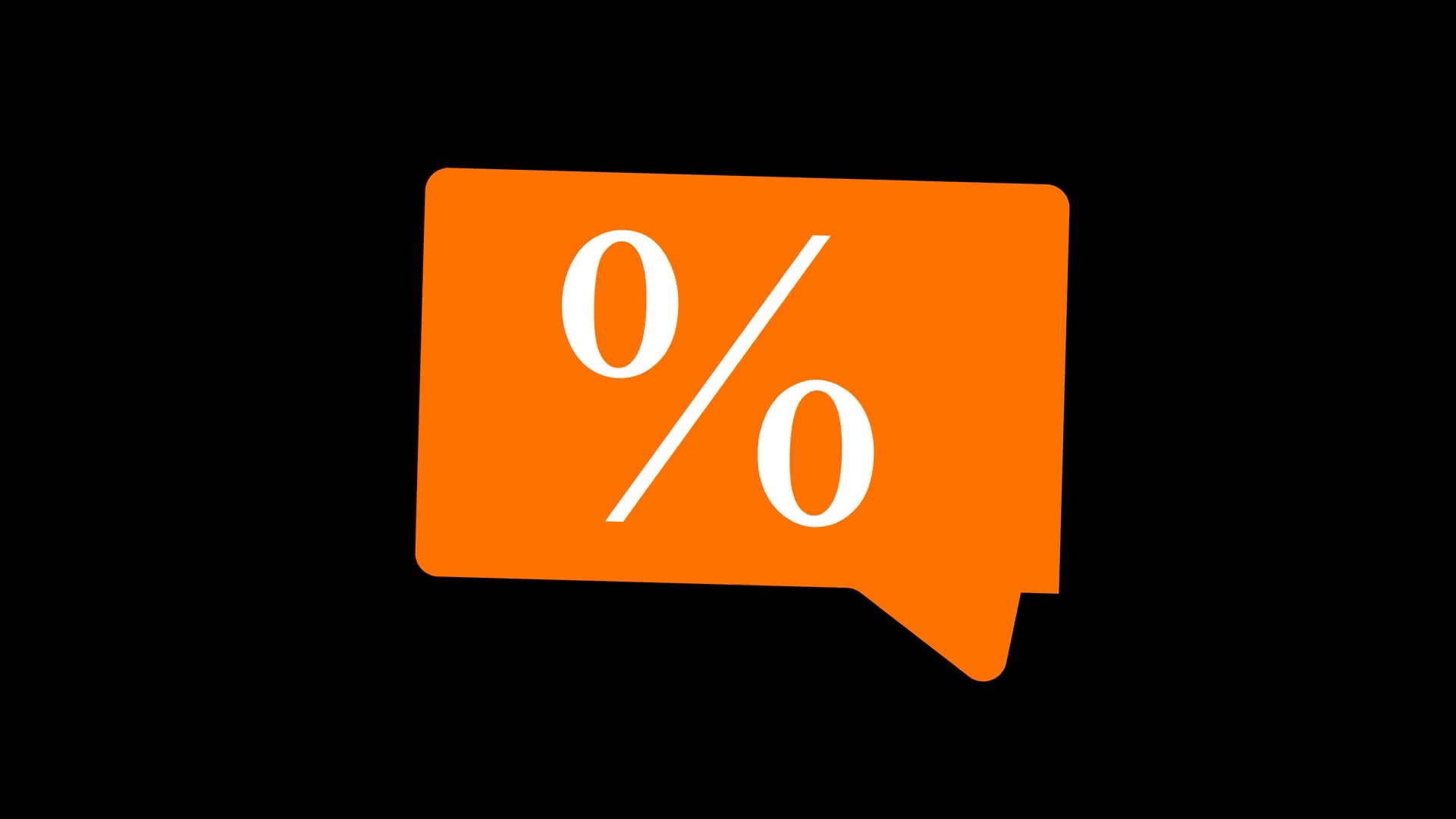 Discount Label Percentage Ribbon Icon Stock Footage SBV-352253248 ...