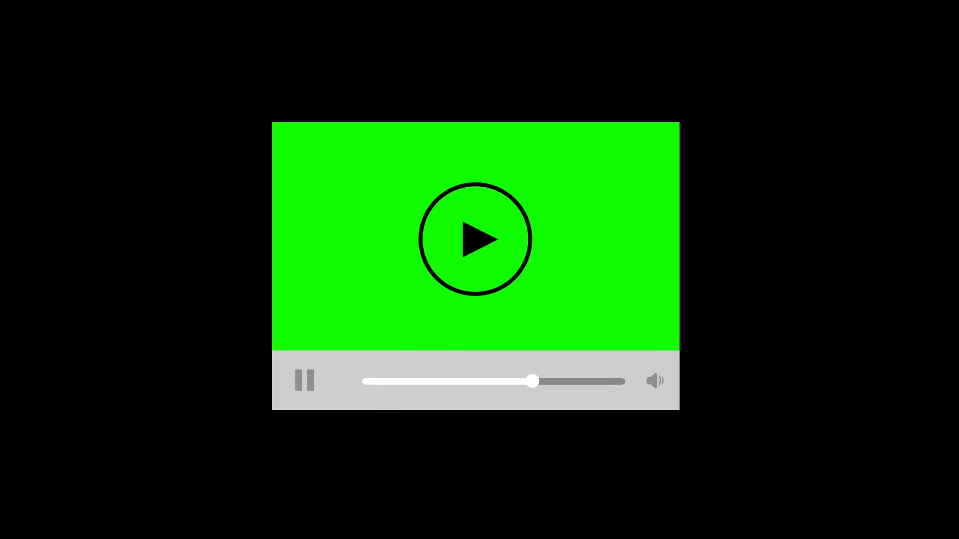 Play Button Click Video Player Animation Stock Footage SBV-352165371 ...