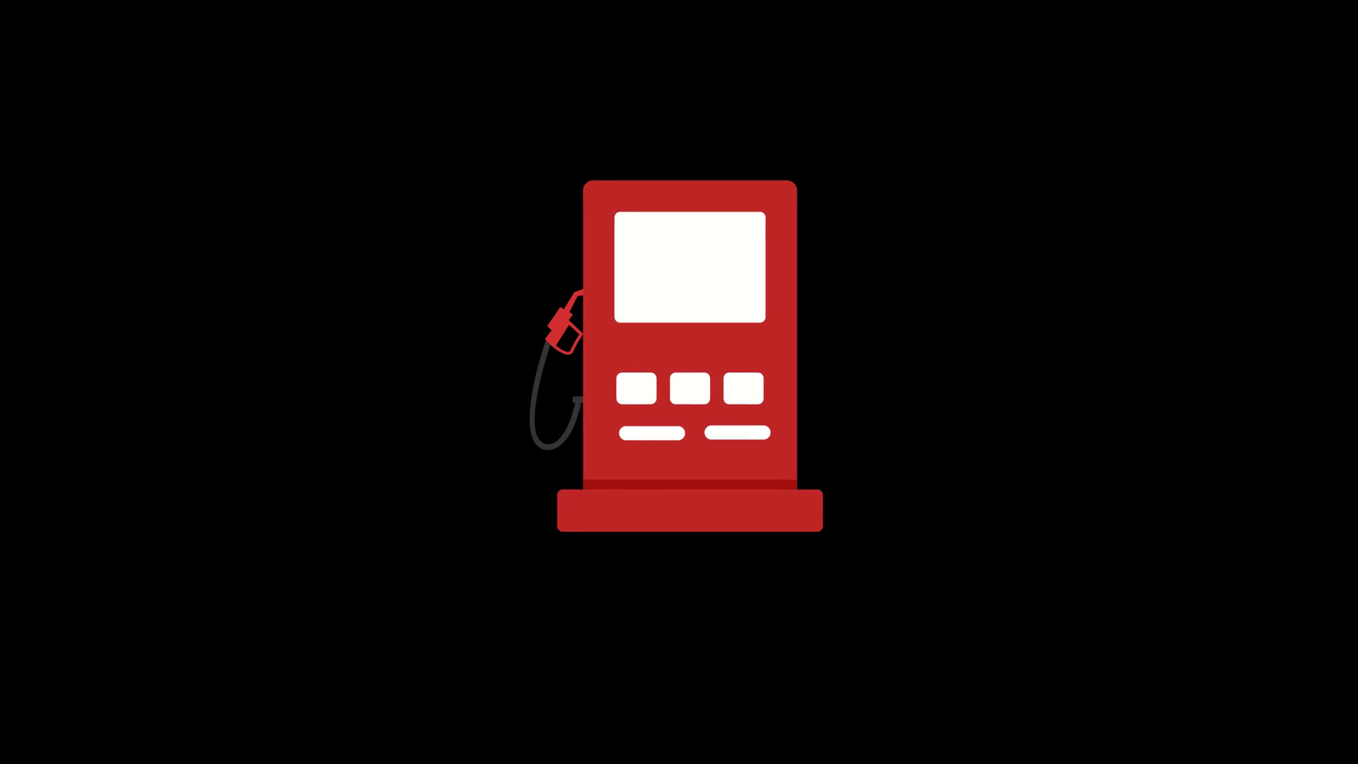 Gas Pump Fuel Station Icon Animation With Stock Footage SBV-352948906 ...