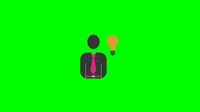 Idea Bulb Green Screen Stock Footage: Royalty-Free Video Clips ...